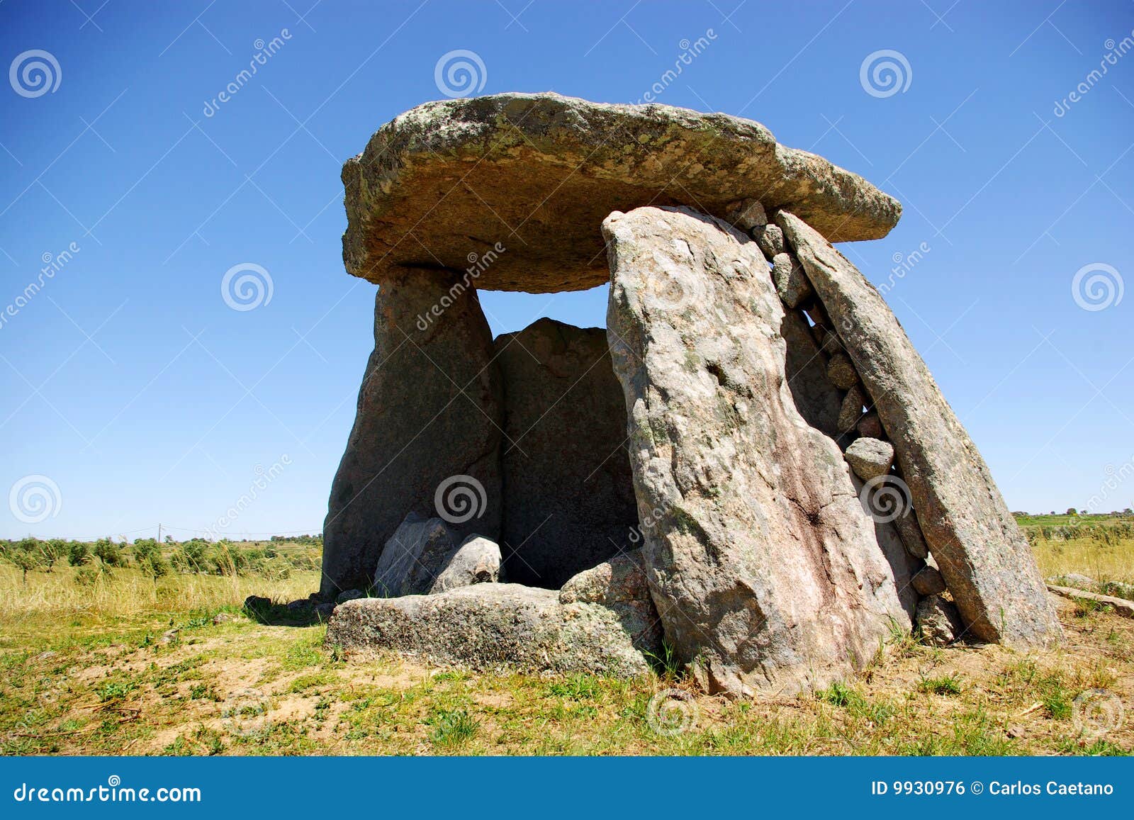 Dolmen stock photo. Image of stone, limestone, powerful - 9930976