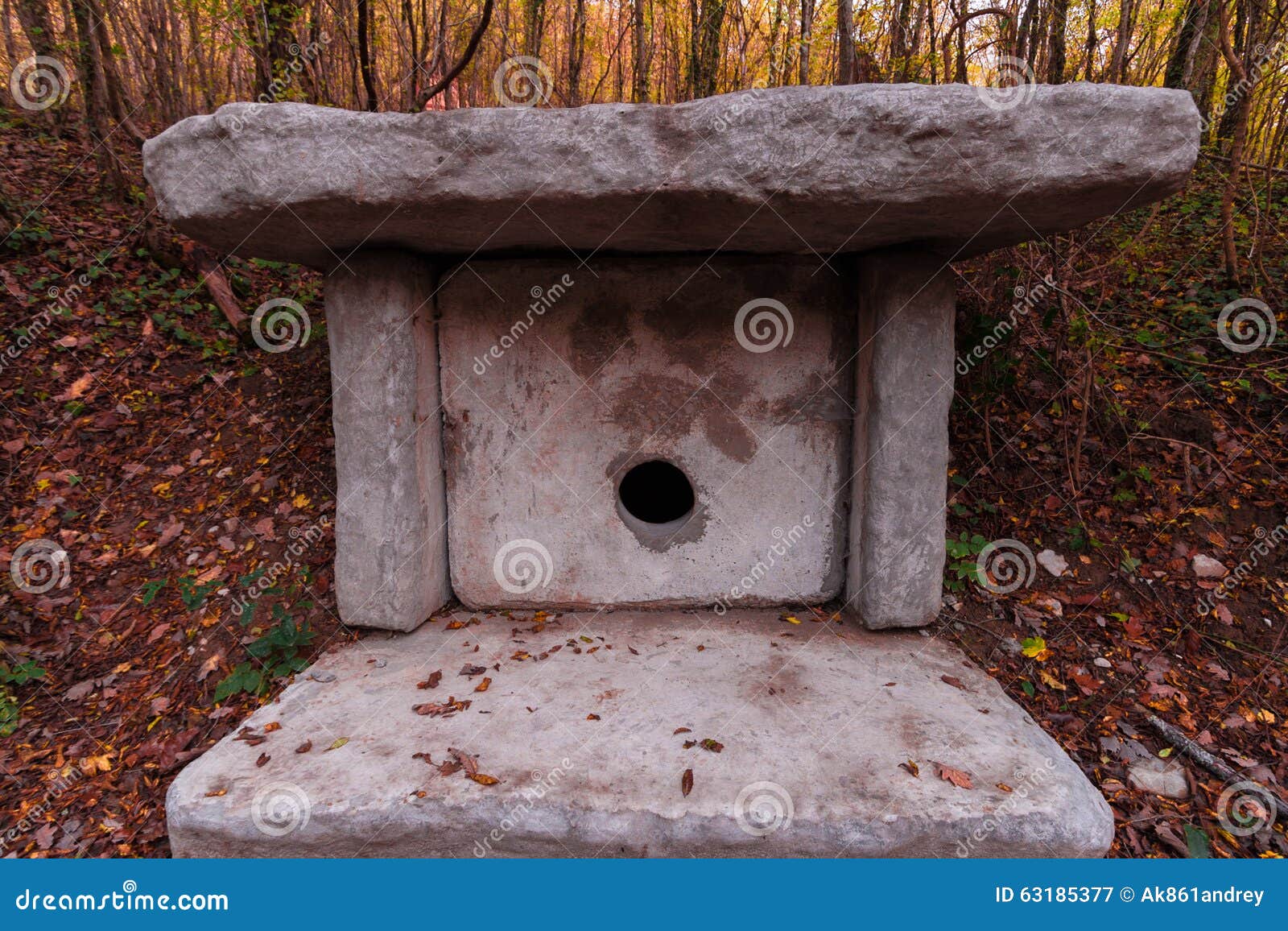 Dolmen Black Sea stock image. Image of travel, ancient - 63185377