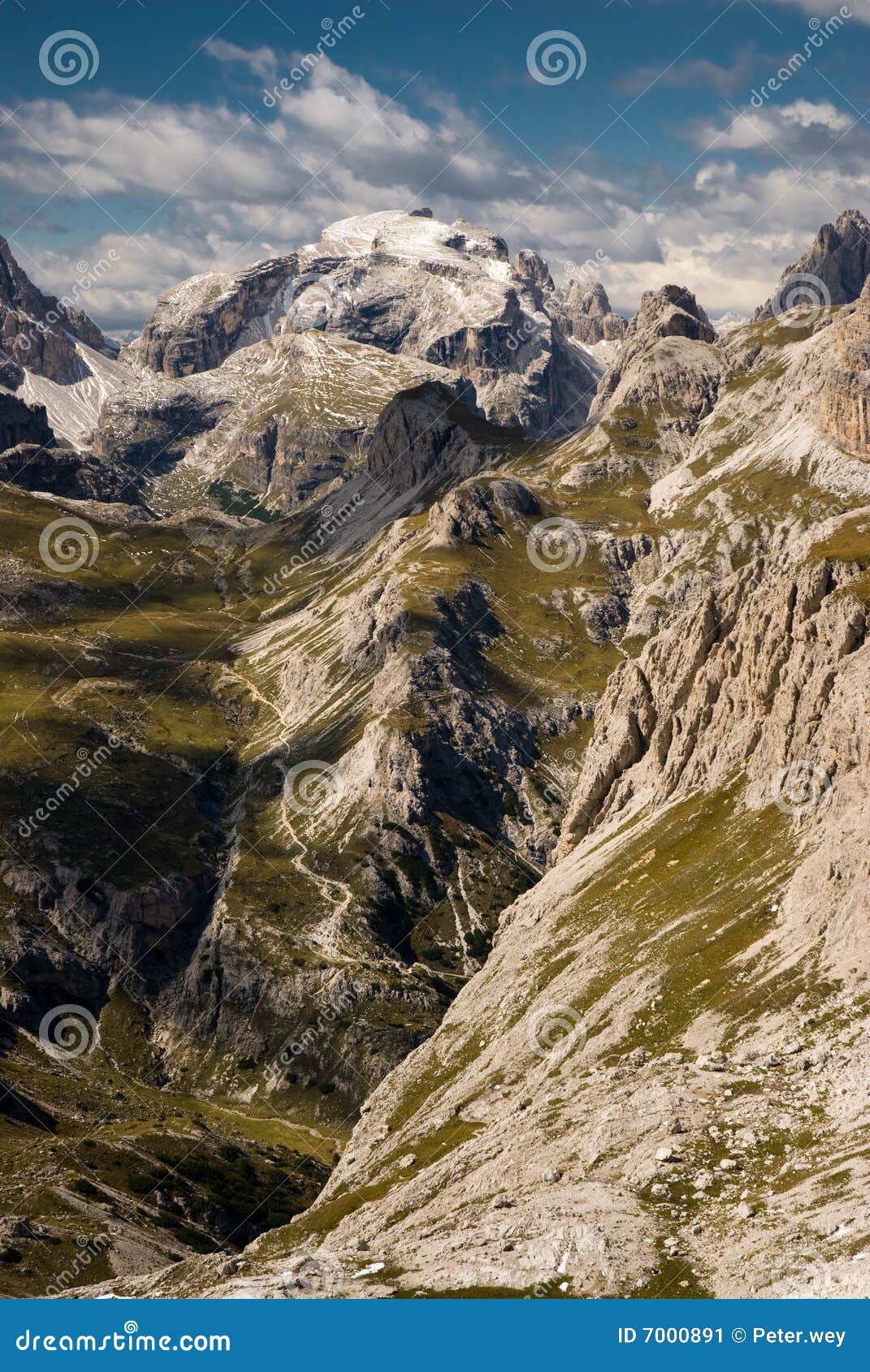 Dolomite Alps, Sexten, Italy. Stock Image - Image of italy, wide: 7000891