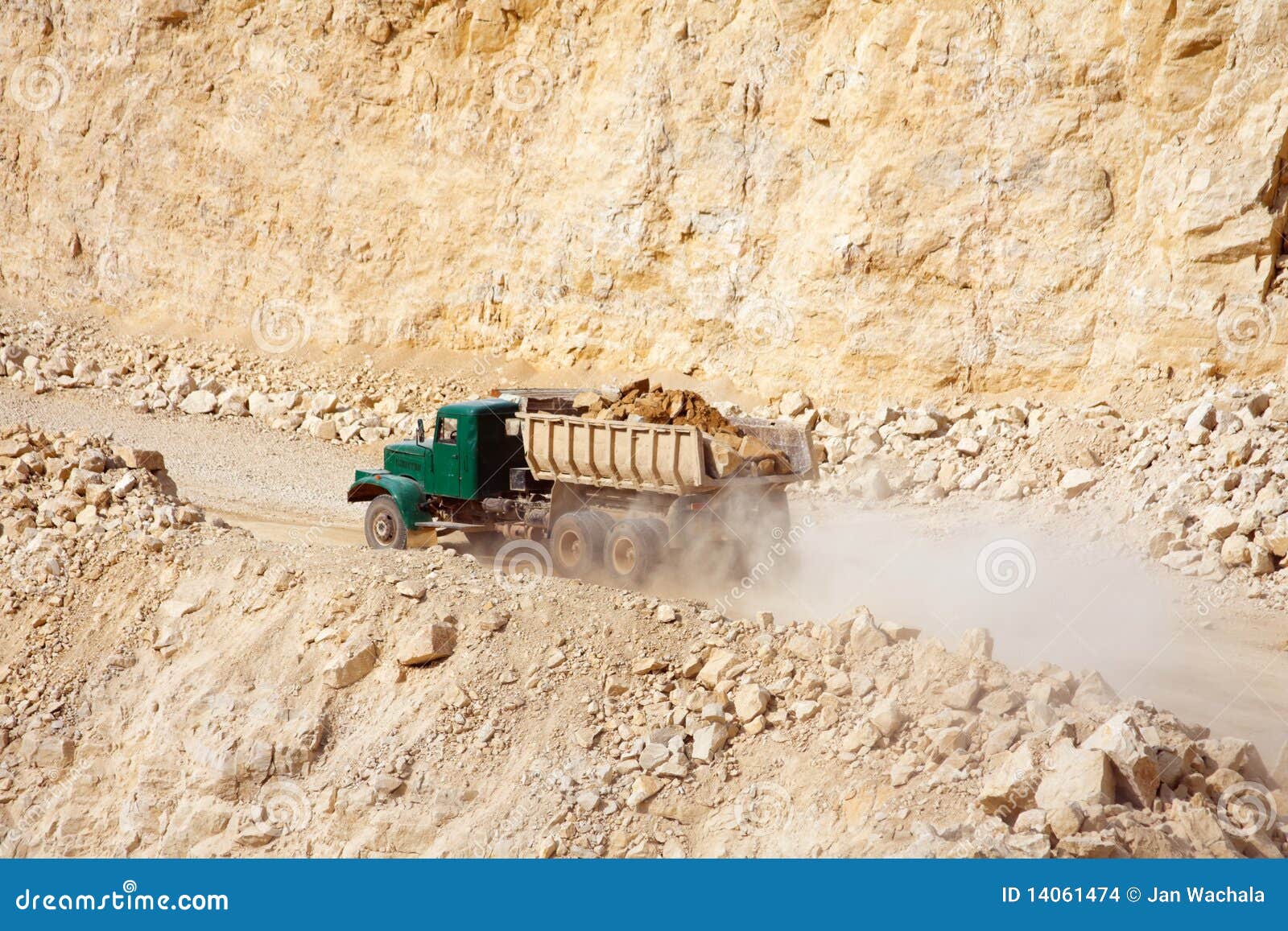 Dolomite Mines stock photo. Image of lime, resource, riprap - 14061474