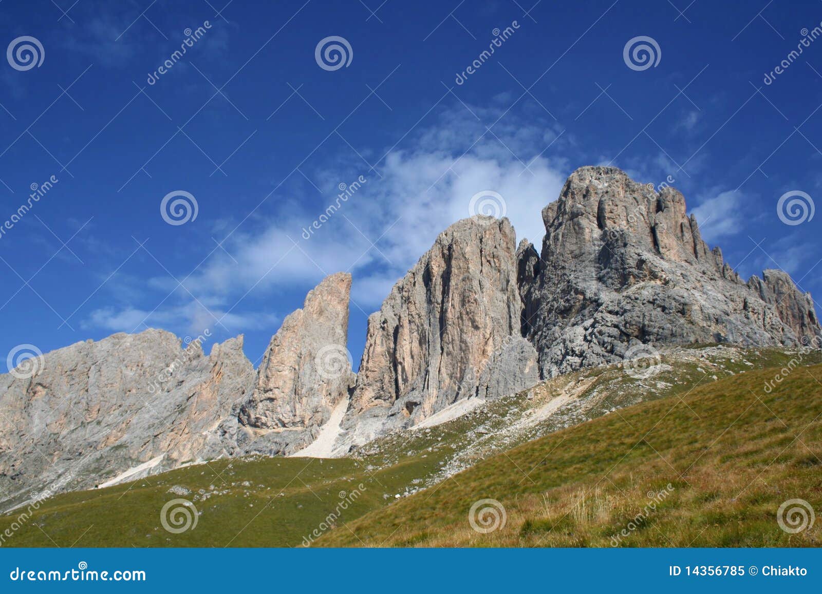 Dolomites image stock. Image du alpinisme, hausse, roche - 14356785