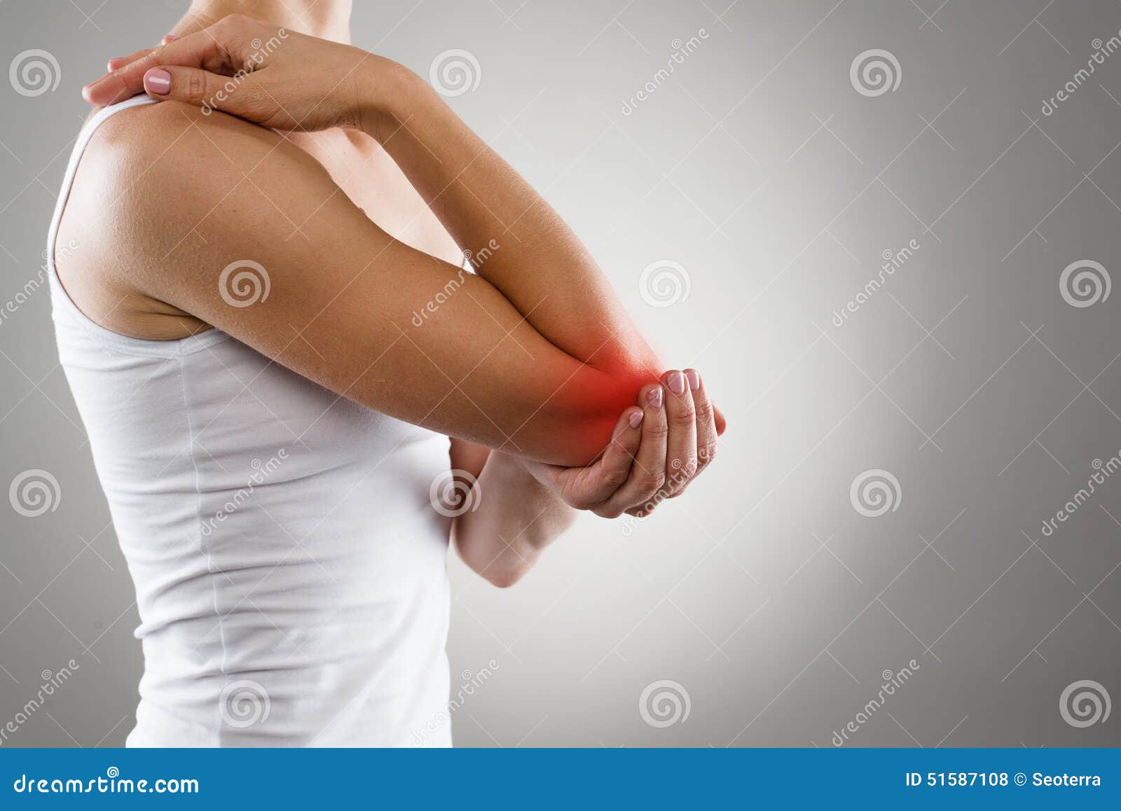 Dolor del codo foto de archivo. Imagen de punto, medicina - 51587108