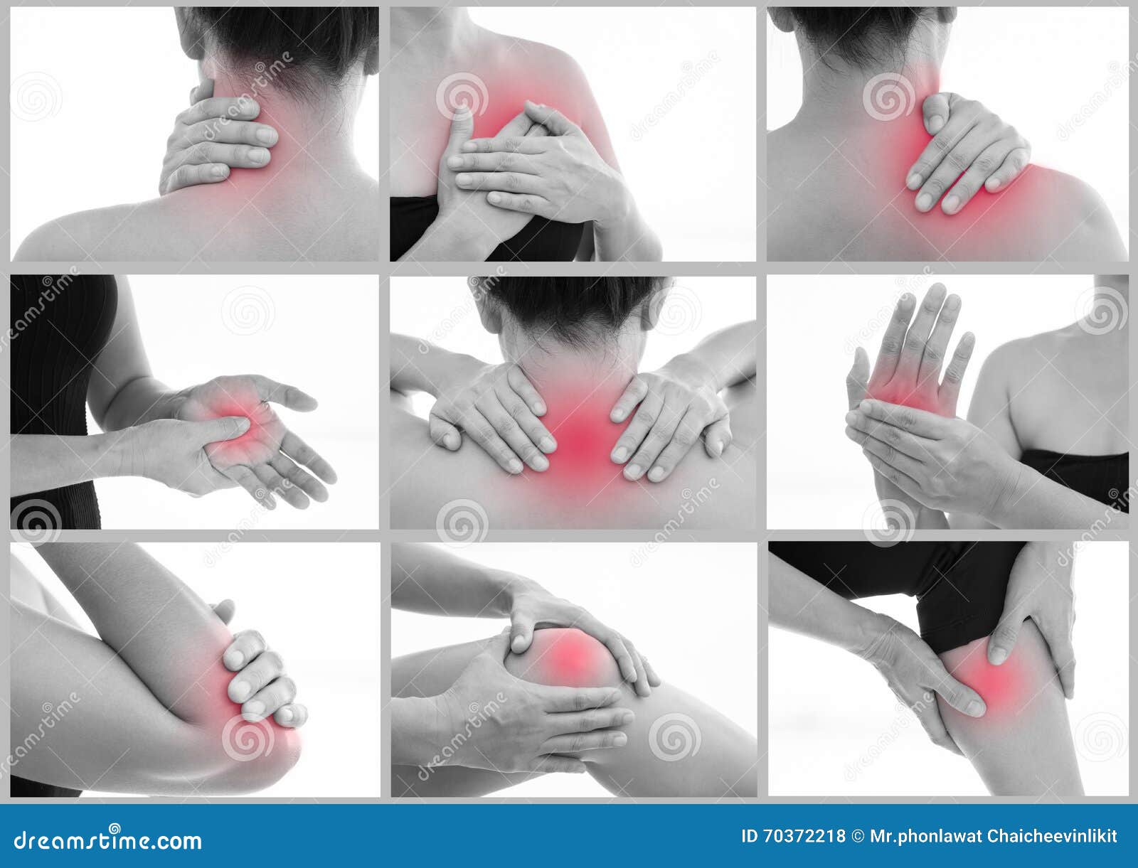 Dolor muscular foto de archivo. Imagen de pecho, calambres - 70372218