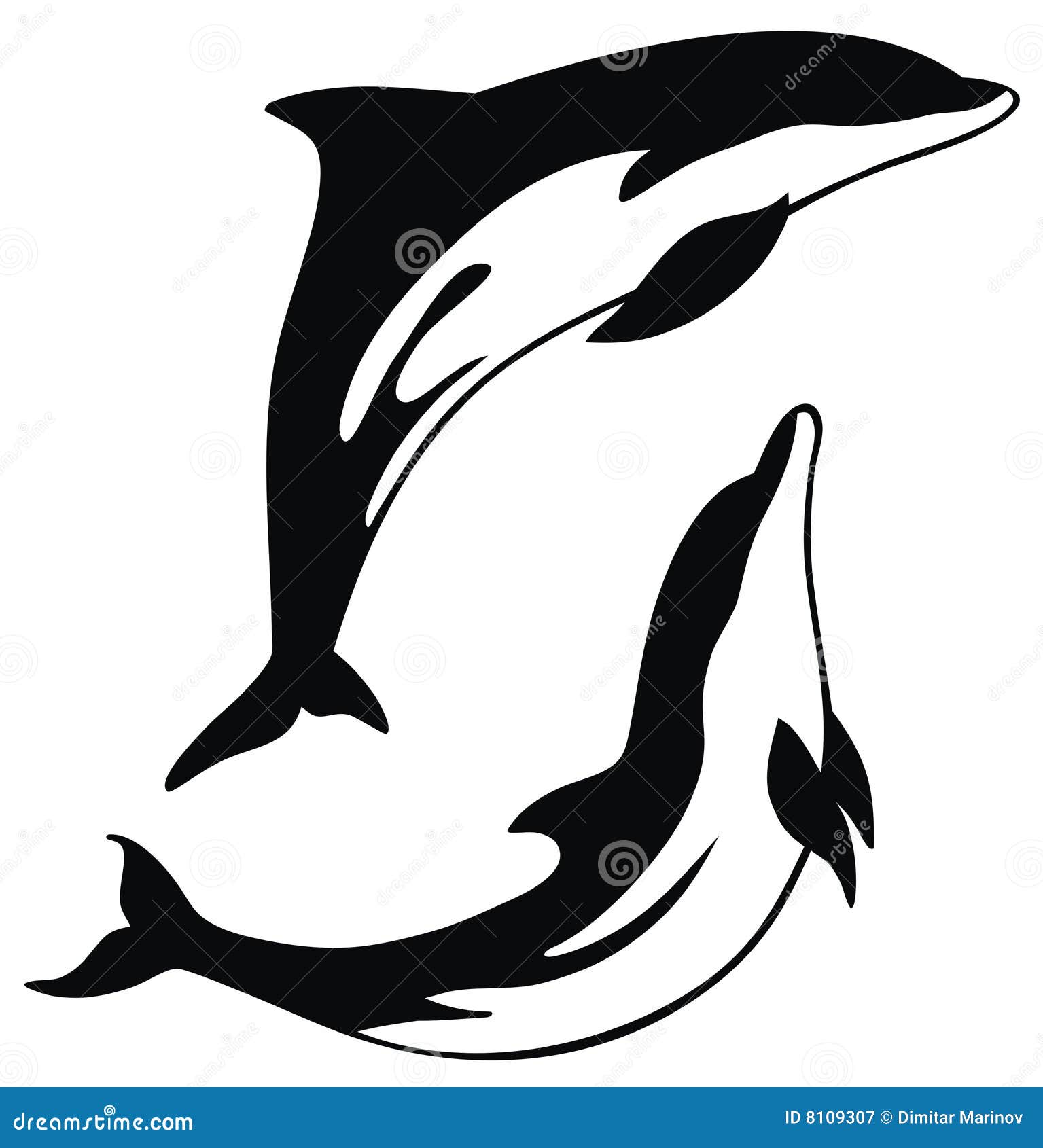 Dolphin Vector Illustration | CartoonDealer.com #91441284