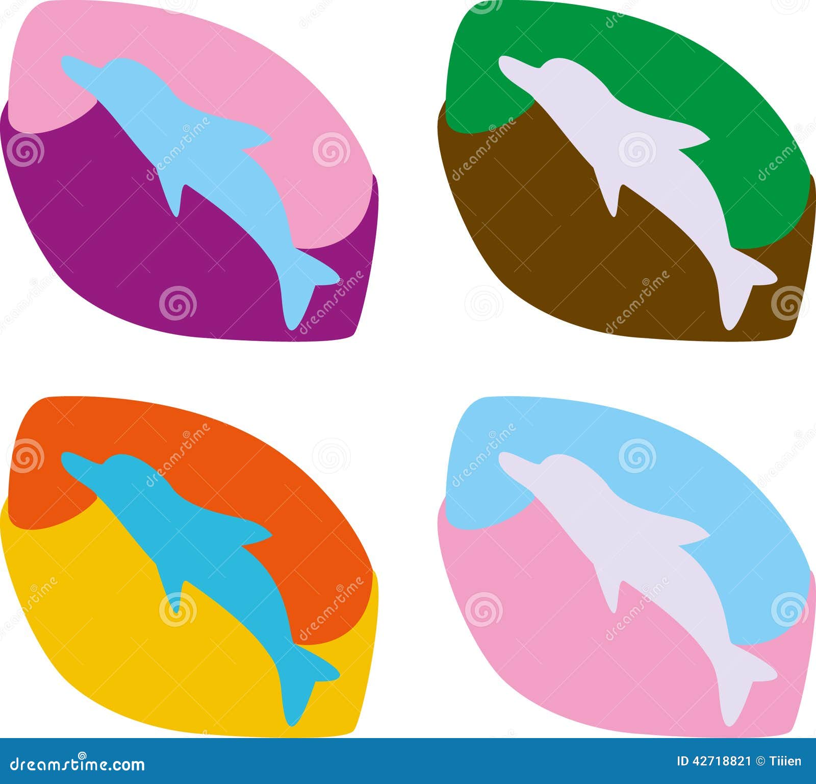 Dolphin icon stock illustration. Illustration of design - 42718821