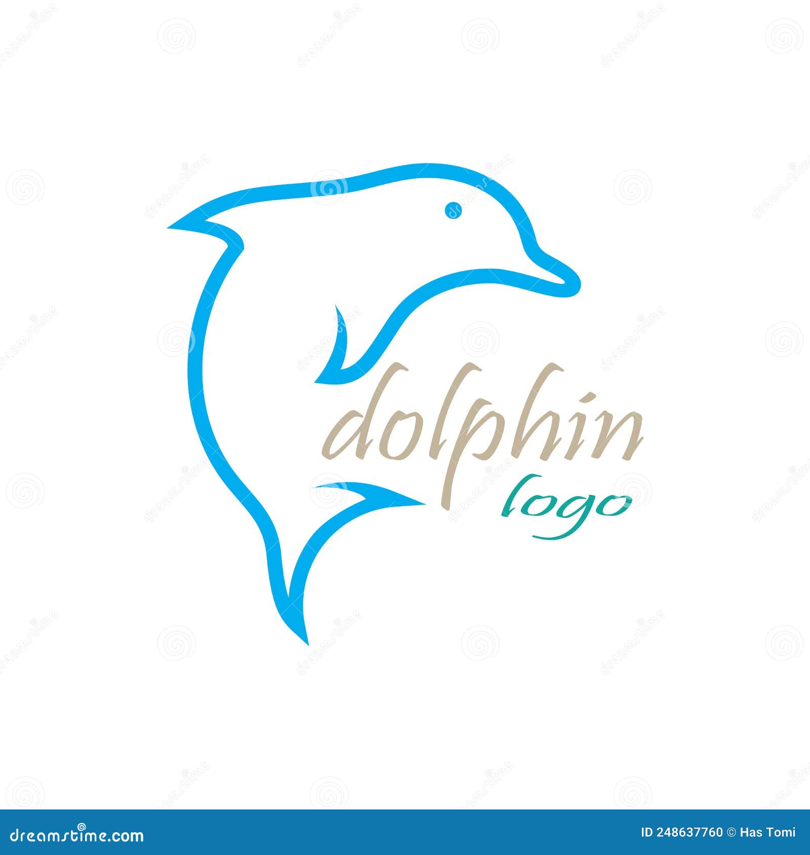Dolphin Icon Logo Design Vector Stock Vector - Illustration of style ...