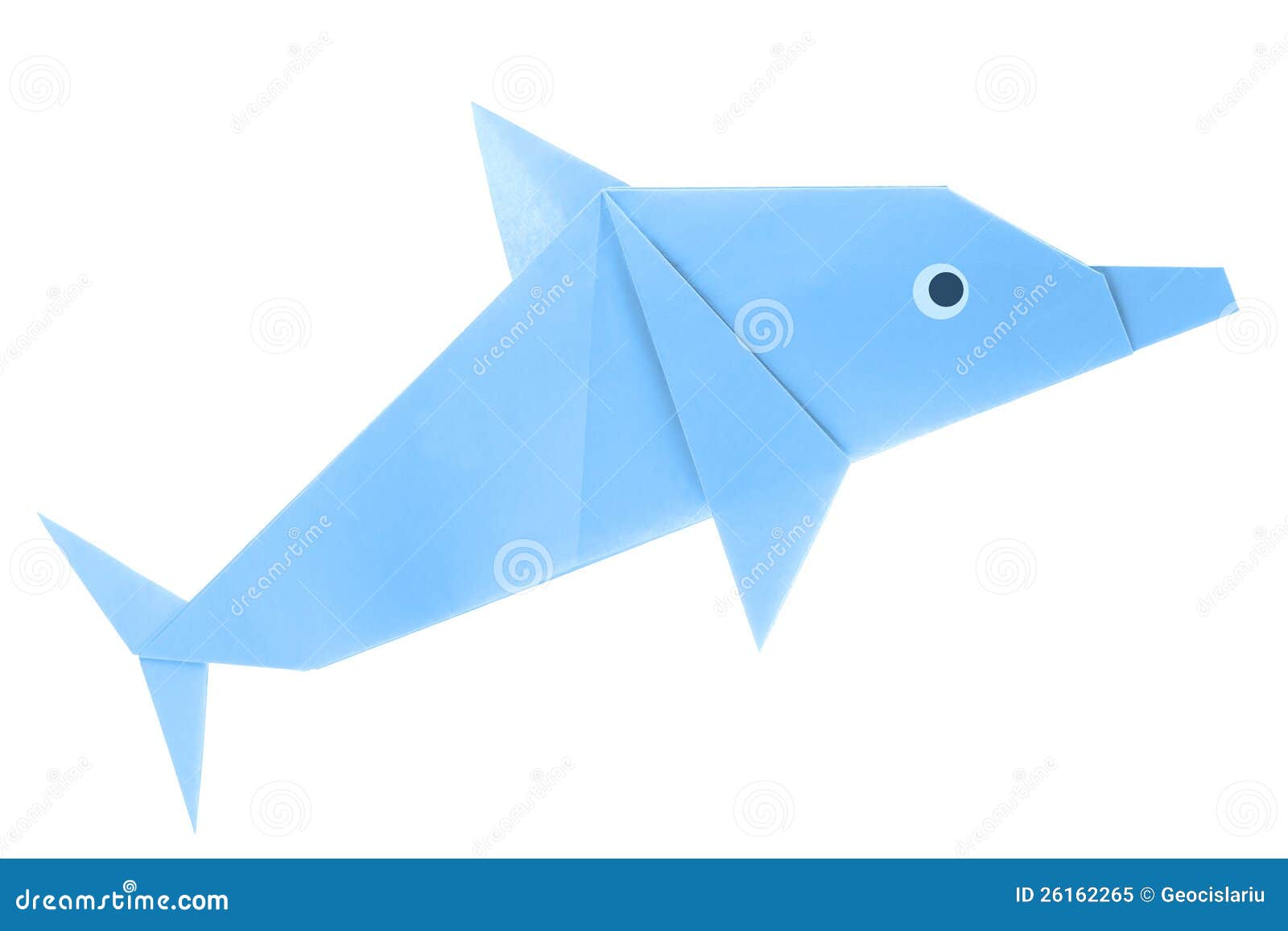 Dolphin Origami Of Paper Stock Photography | CartoonDealer.com #92638436