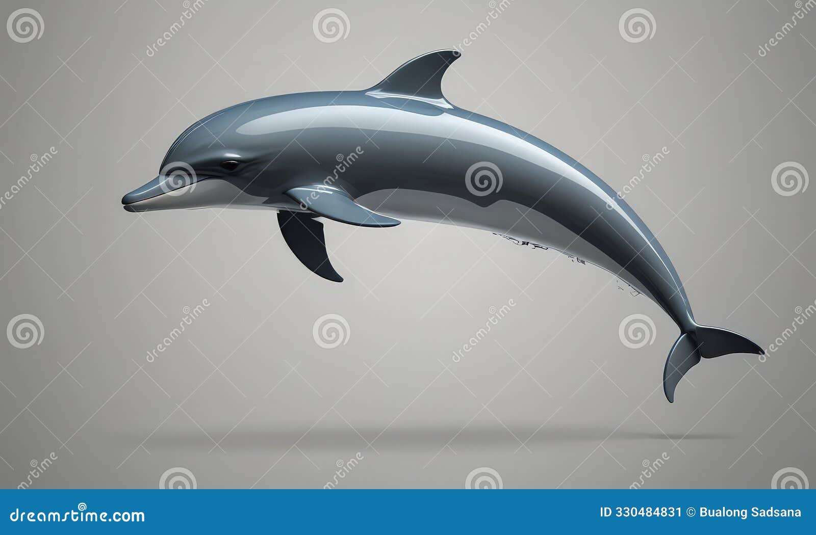 Dolphin vector stock illustration. Illustration of fish - 330484831