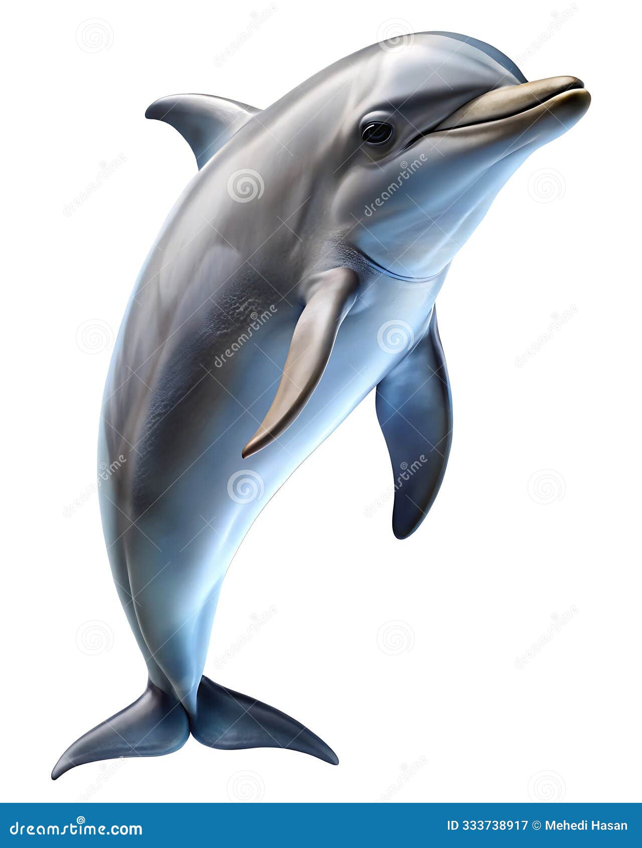 Dolphin white background stock illustration. Illustration of people ...