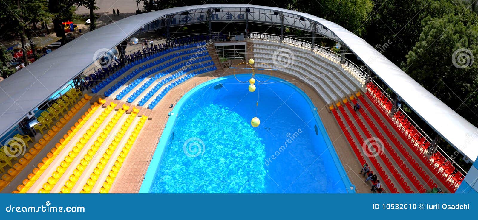 Dolphinarium stock photo. Image of vacation, aquatic - 10532010