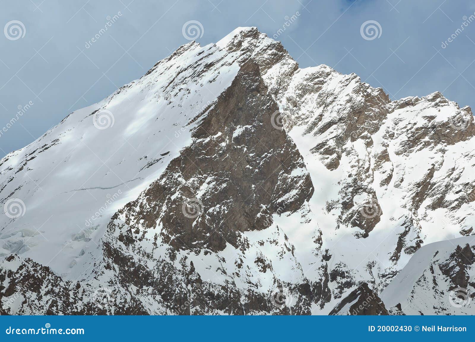 Dom stock photo. Image of face, double, alps, europe - 20002430