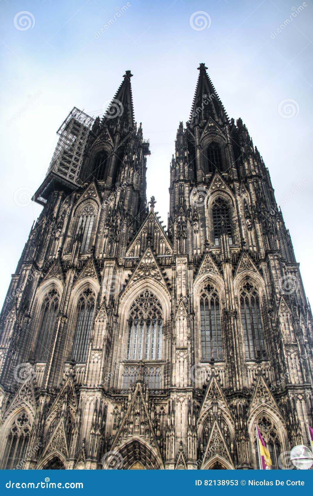 The Dom Cathedral in Cologne, Germany Stock Image - Image of historical ...