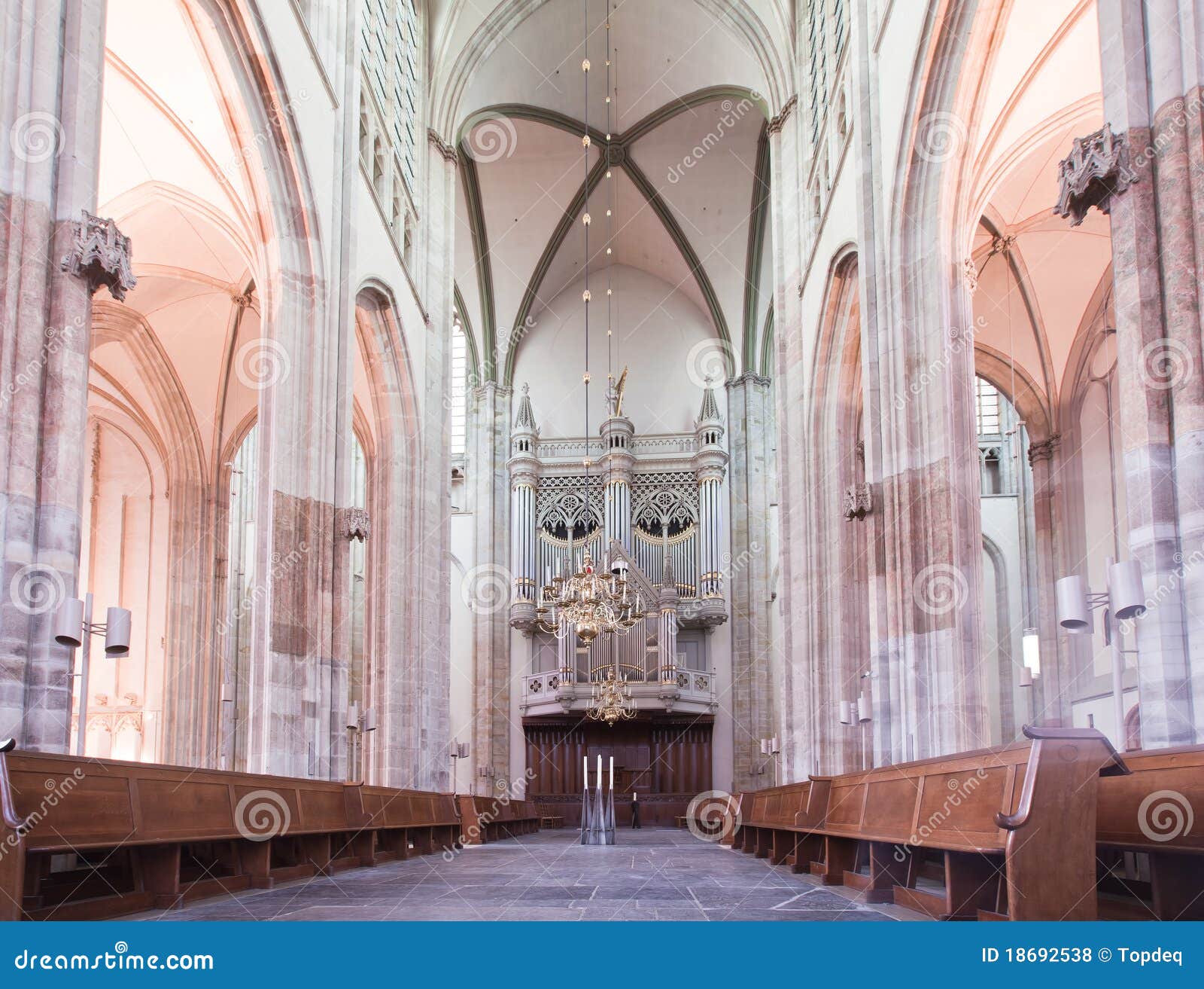 Dom church in Utrecht editorial stock photo. Image of altar - 18692538
