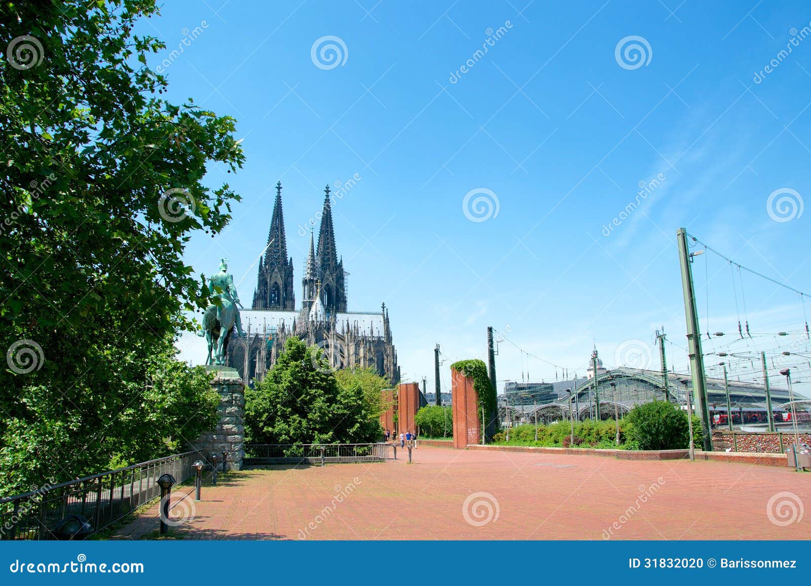 Dom of Koln stock photo. Image of night, monument, black - 31832020