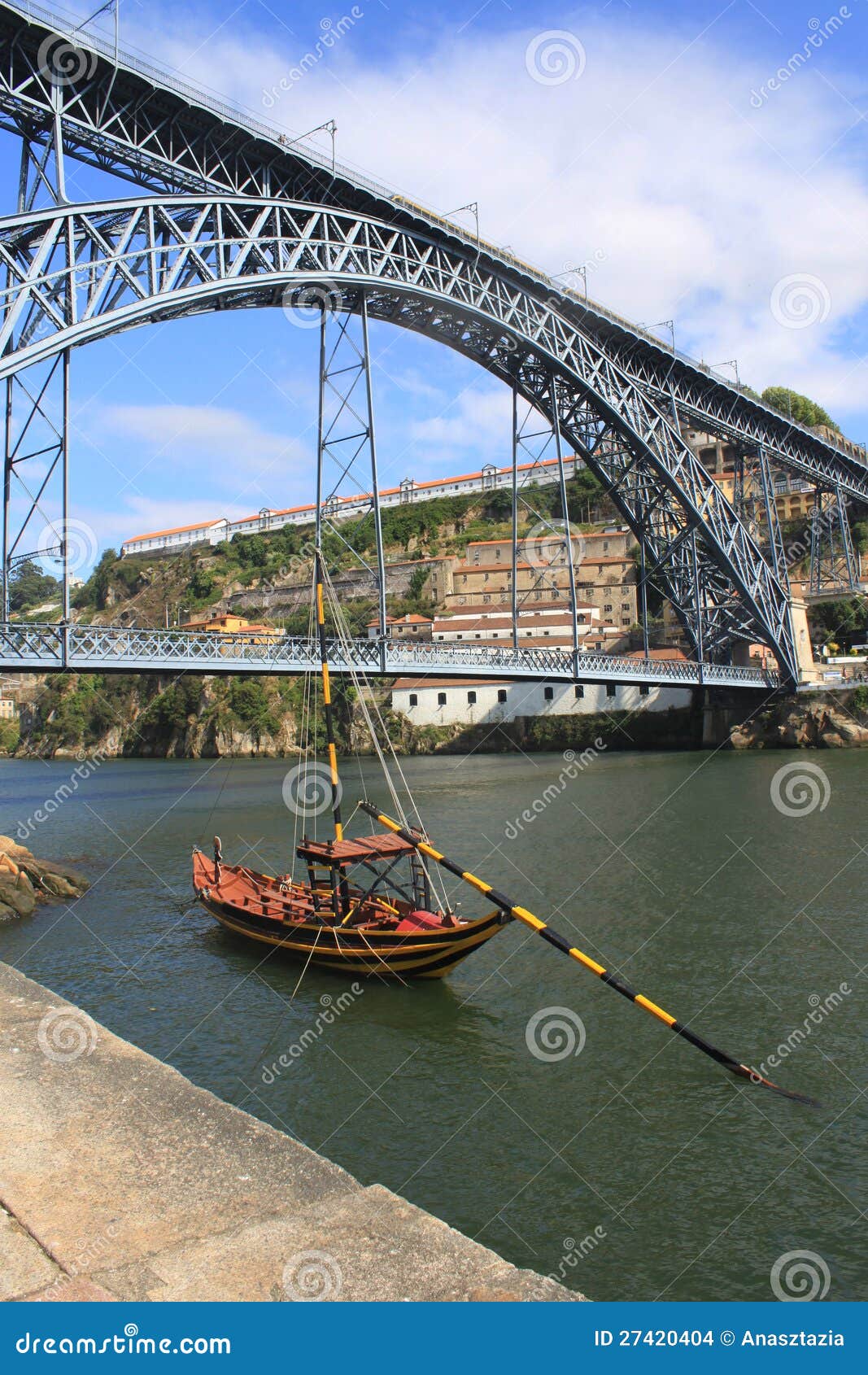 Dom Luis I. Bridge stock photo. Image of sight, europe - 27420404