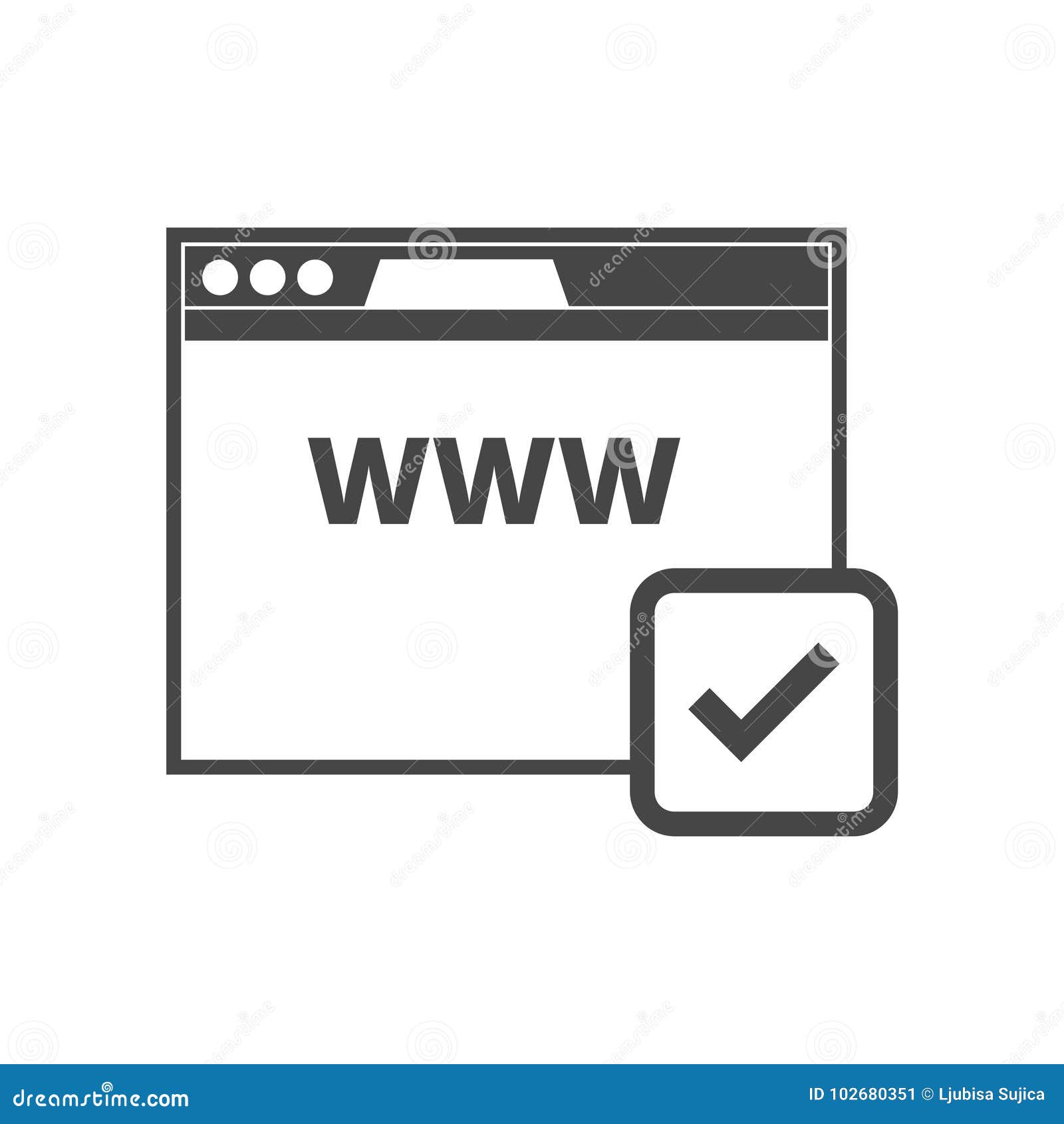 Registration Icon Vector Male Person Avatar Symbol With Table For ...