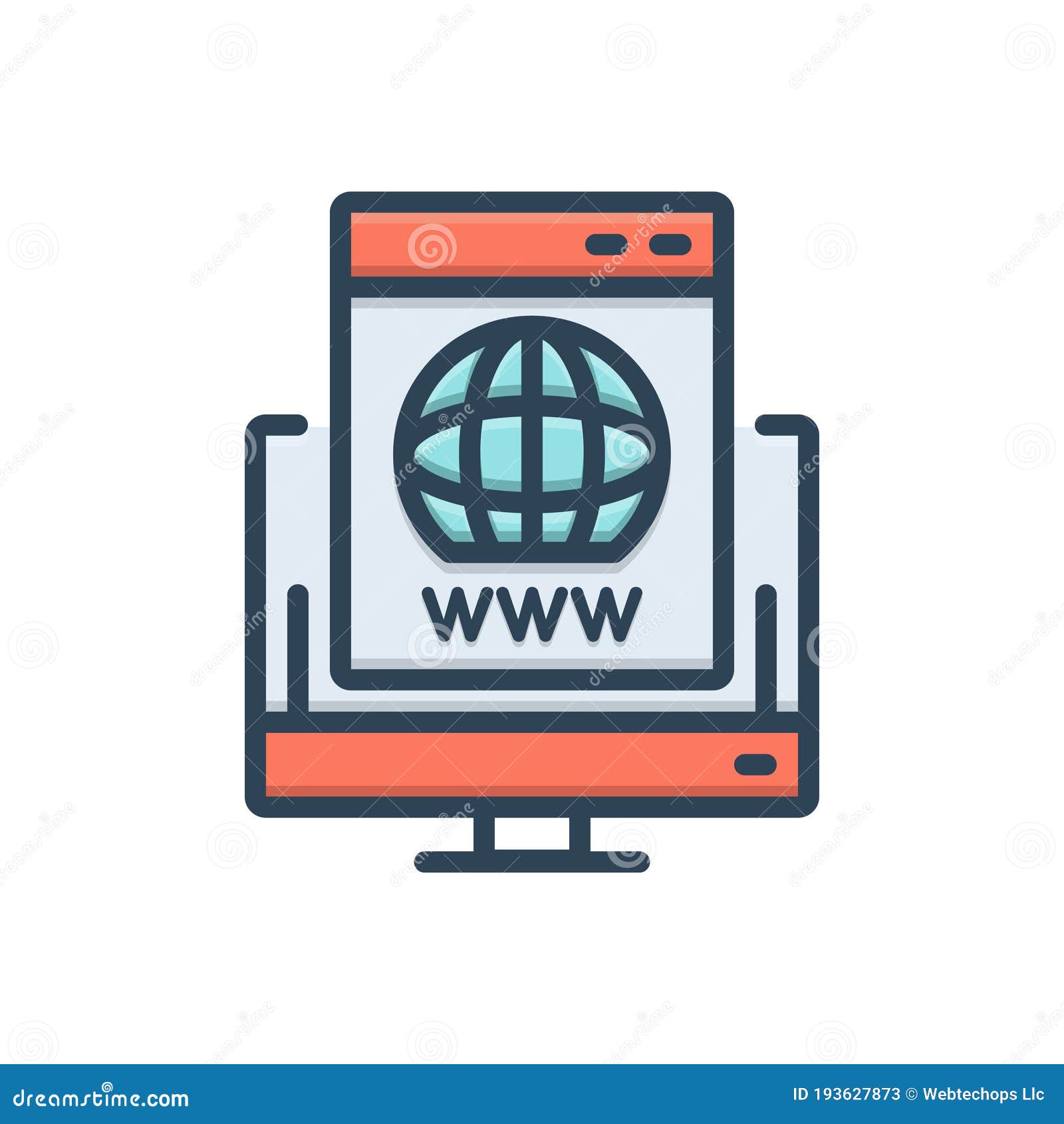 Domain Logo In Large Modern Data Center With Multiple Rows Of Network ...