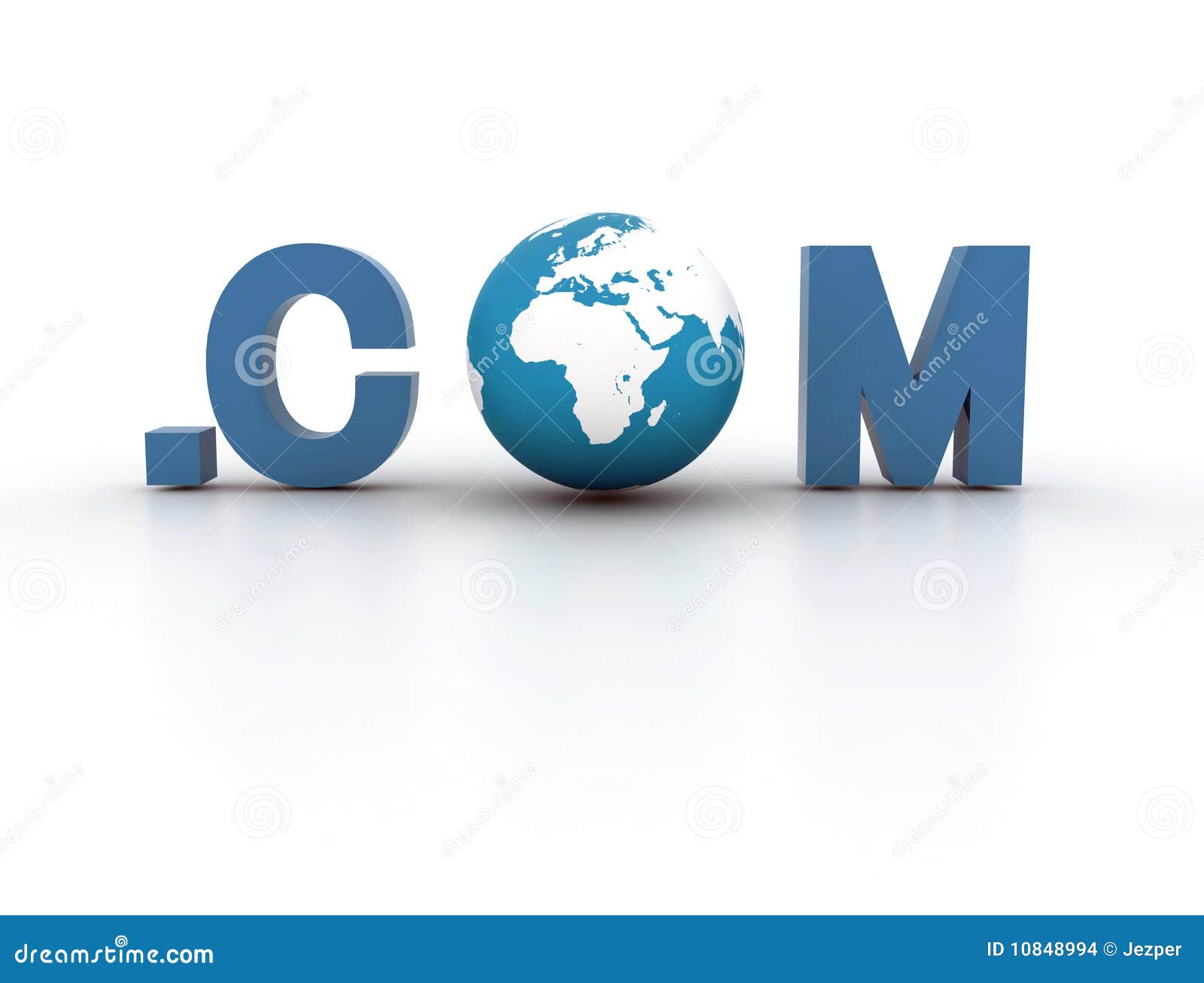 Domain world com stock illustration. Illustration of concepts - 10848994