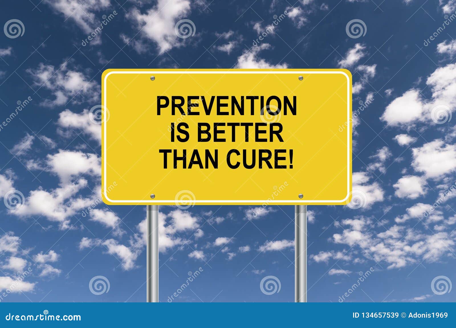 Prevention is Better Than Cure Graphic Stock Illustration ...