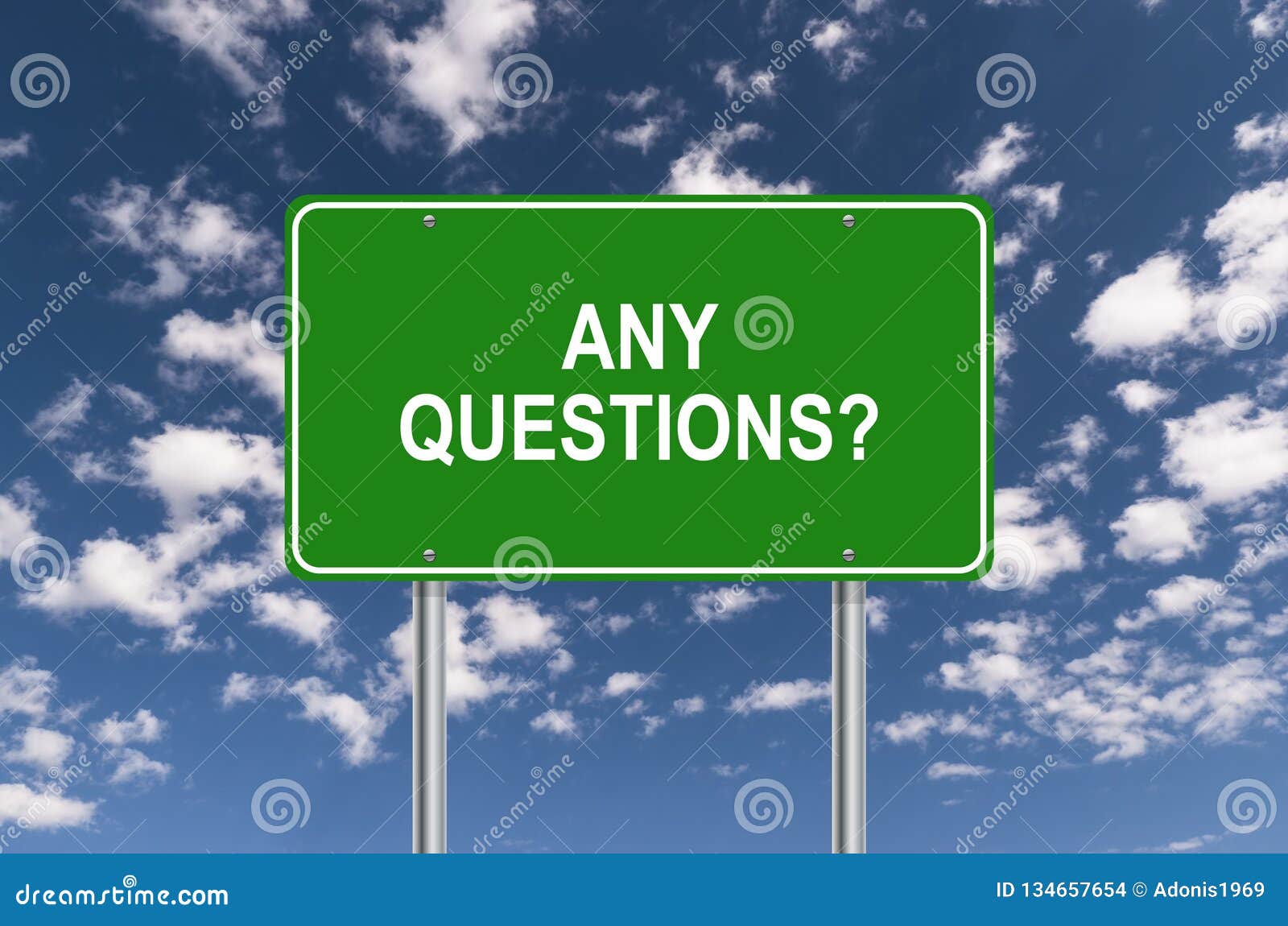 Any questions ? stock photo. Image of details, green - 134657654