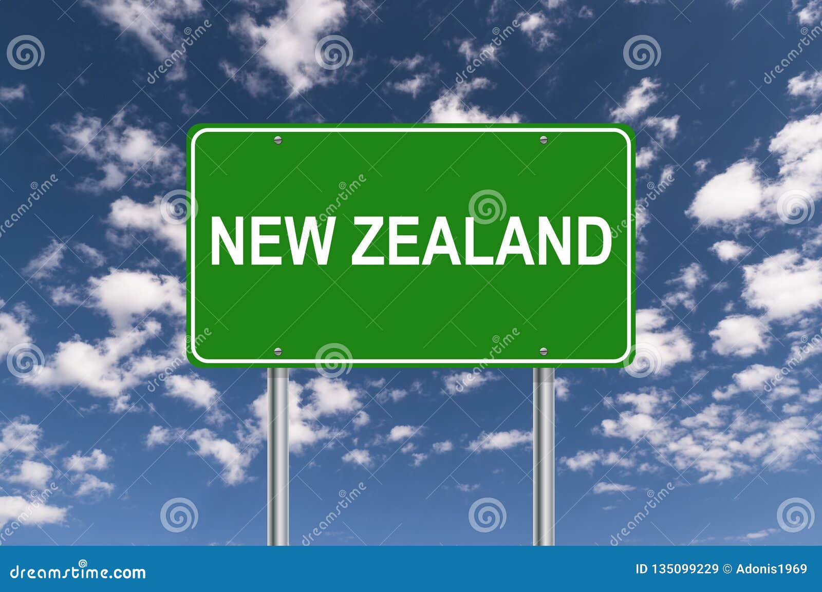 New Zealand sign stock illustration. Illustration of help - 135099229