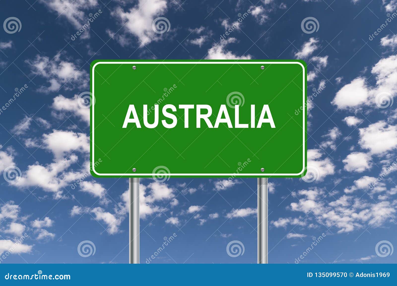 Australia Road Sign Stock Images - Download 2,884 Royalty Free Photos