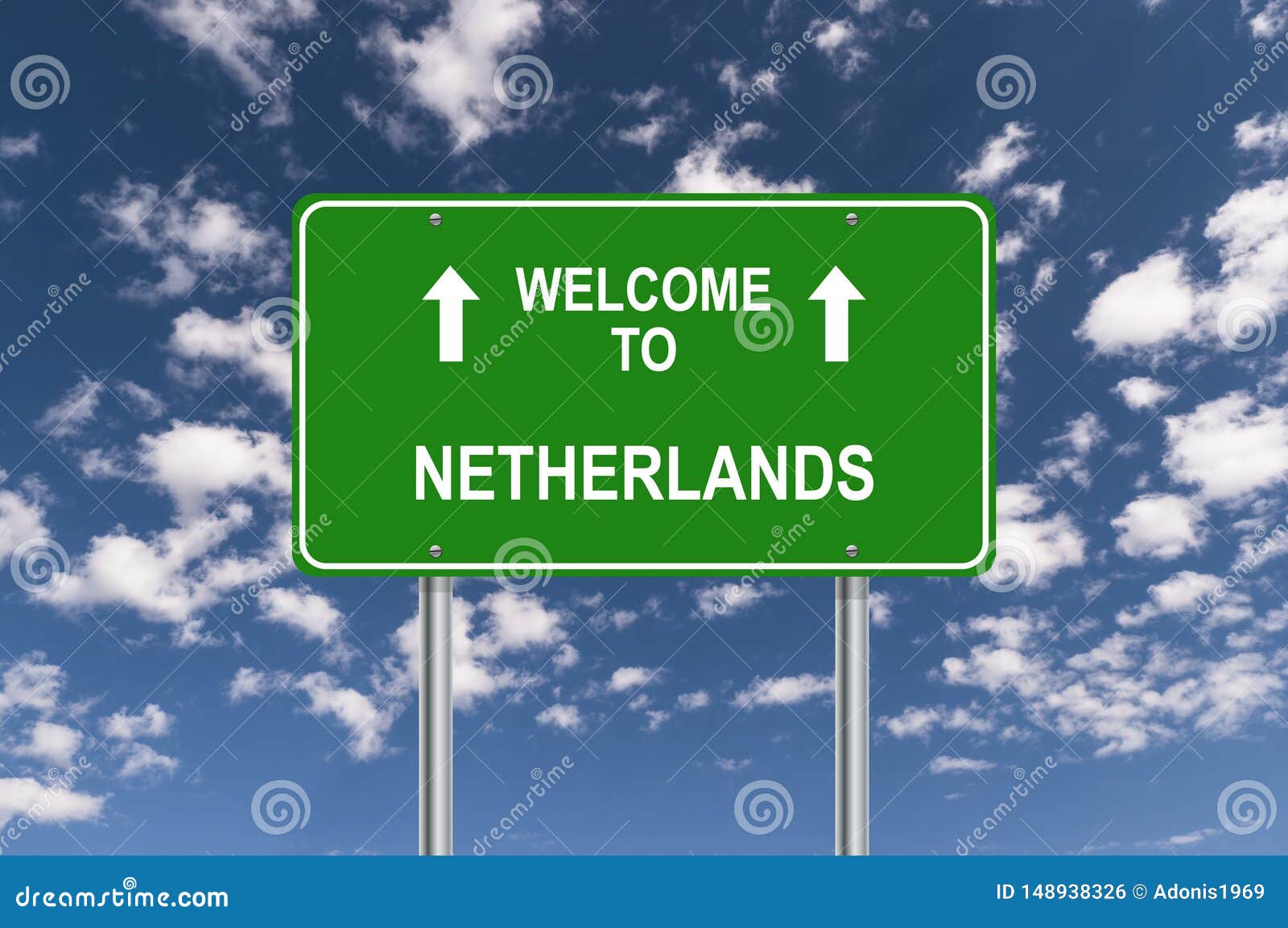 Welcome to netherlands stock illustration. Illustration of visa - 148938326