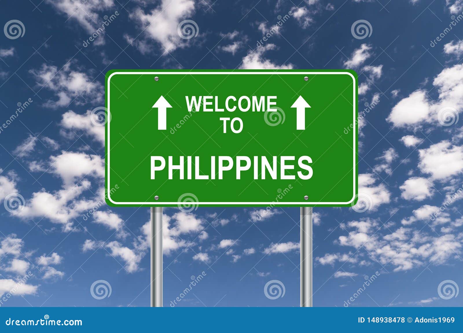 Welcome to philippines stock illustration. Illustration of landscape ...