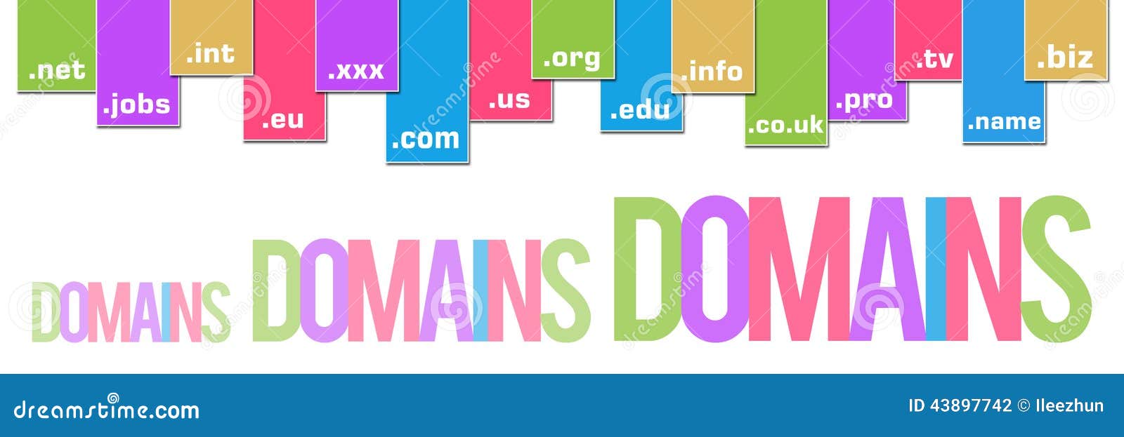 Domains Green Blue Texture Random Shapes Horizontal Royalty-Free Stock ...