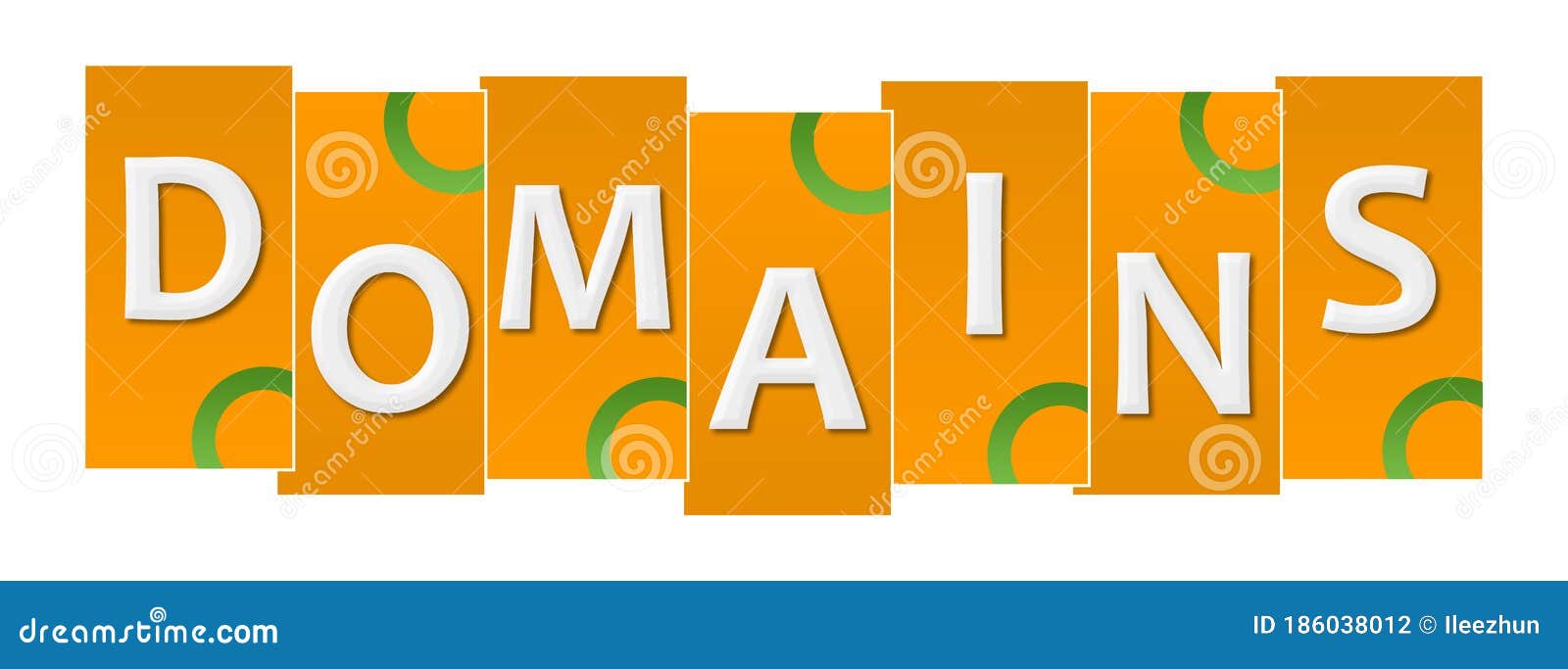 Domains Word Cloud Colorful Comment Symbol Stock Photography ...