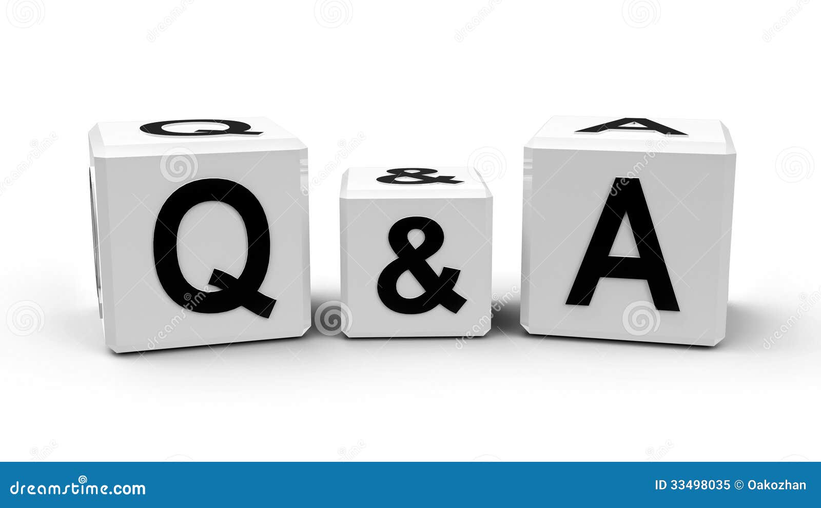 Domanda e risposta illustrazione di stock. Illustrazione di domanda - 33498035