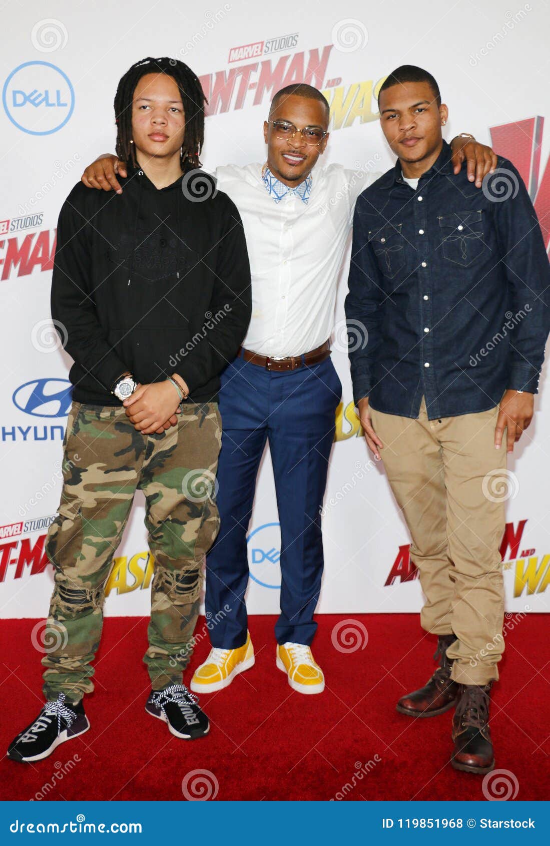 Domani Harris, Extremidad Harris Aka T I , Messiah Harris Foto de ...