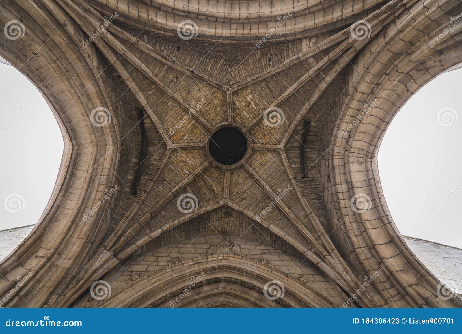 Dome Architecture of a Classical European Church Stock Image - Image of ...