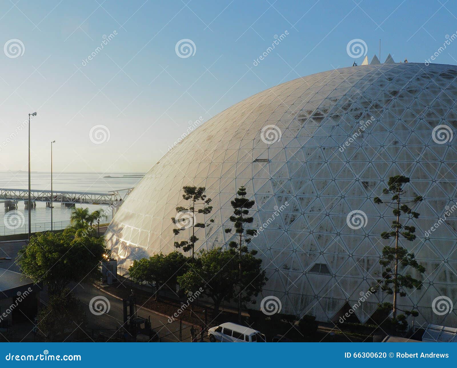 Dome on Bay stock photo. Image of ocean, building, morning - 66300620