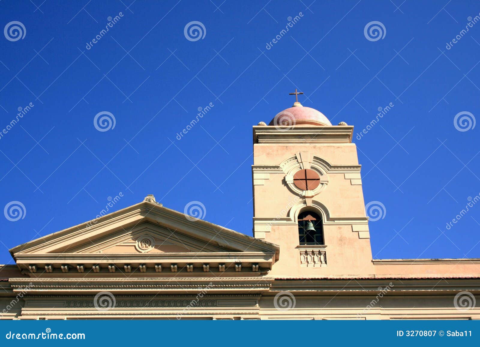 Dome and bell tower detail stock image. Image of dome - 3270807