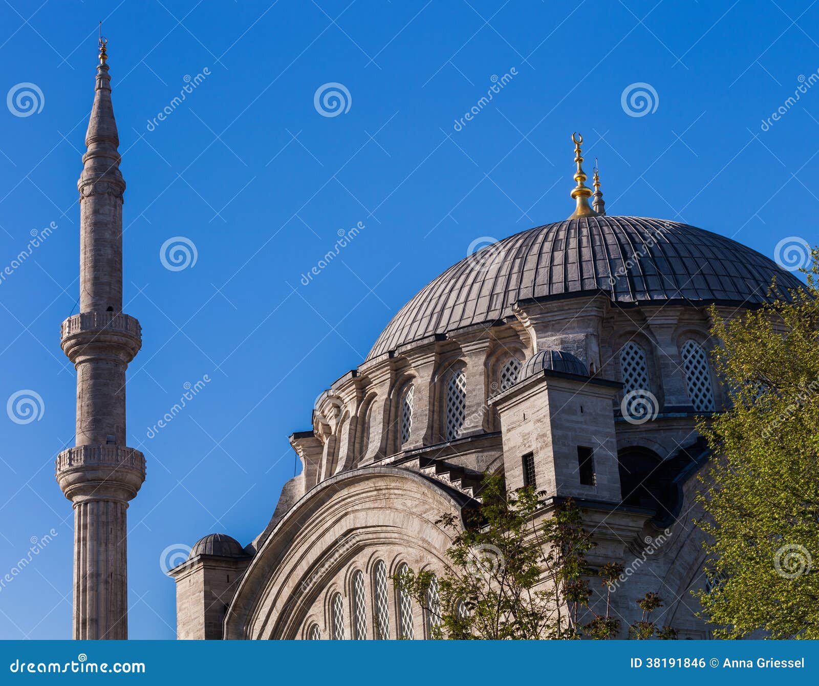 Dome of the Blue Mosque stock photo. Image of turkey - 38191846