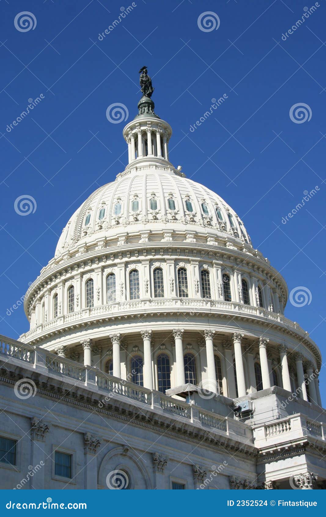 Dome of Capitol building stock photo. Image of classical - 2352524