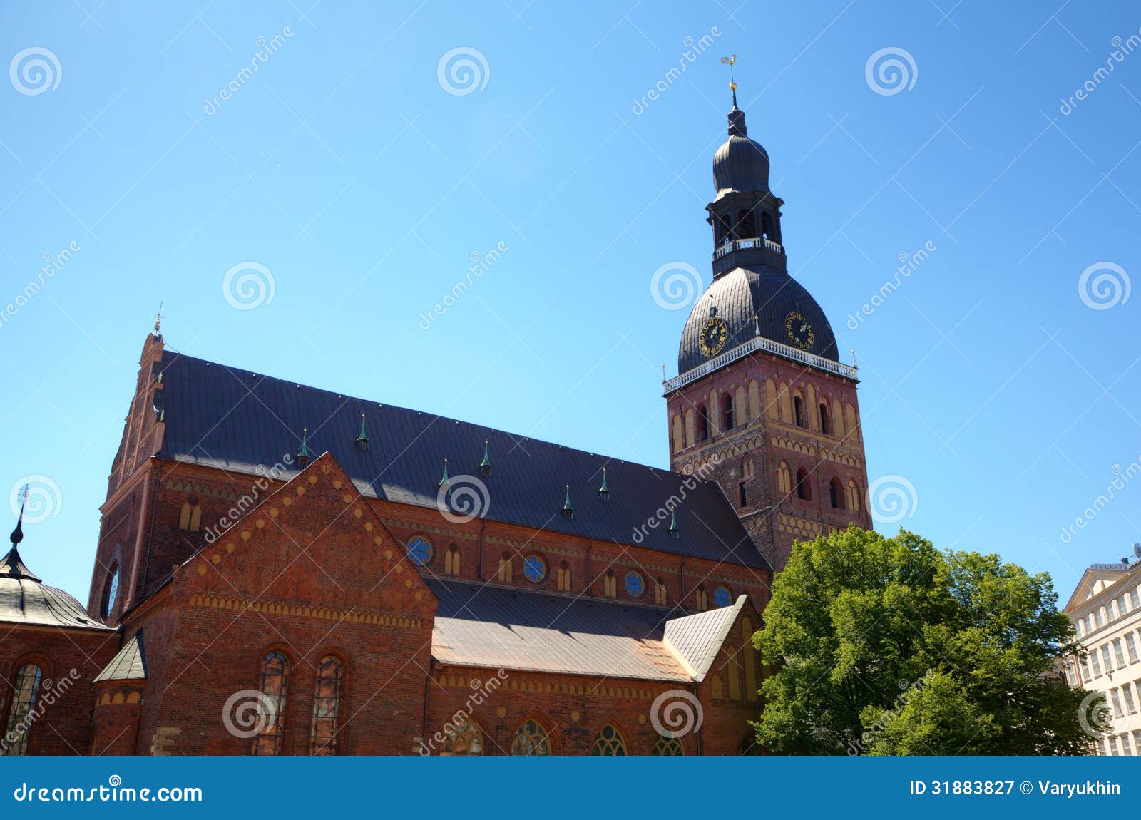 The Dome Cathedral. Riga stock image. Image of sacred - 31883827