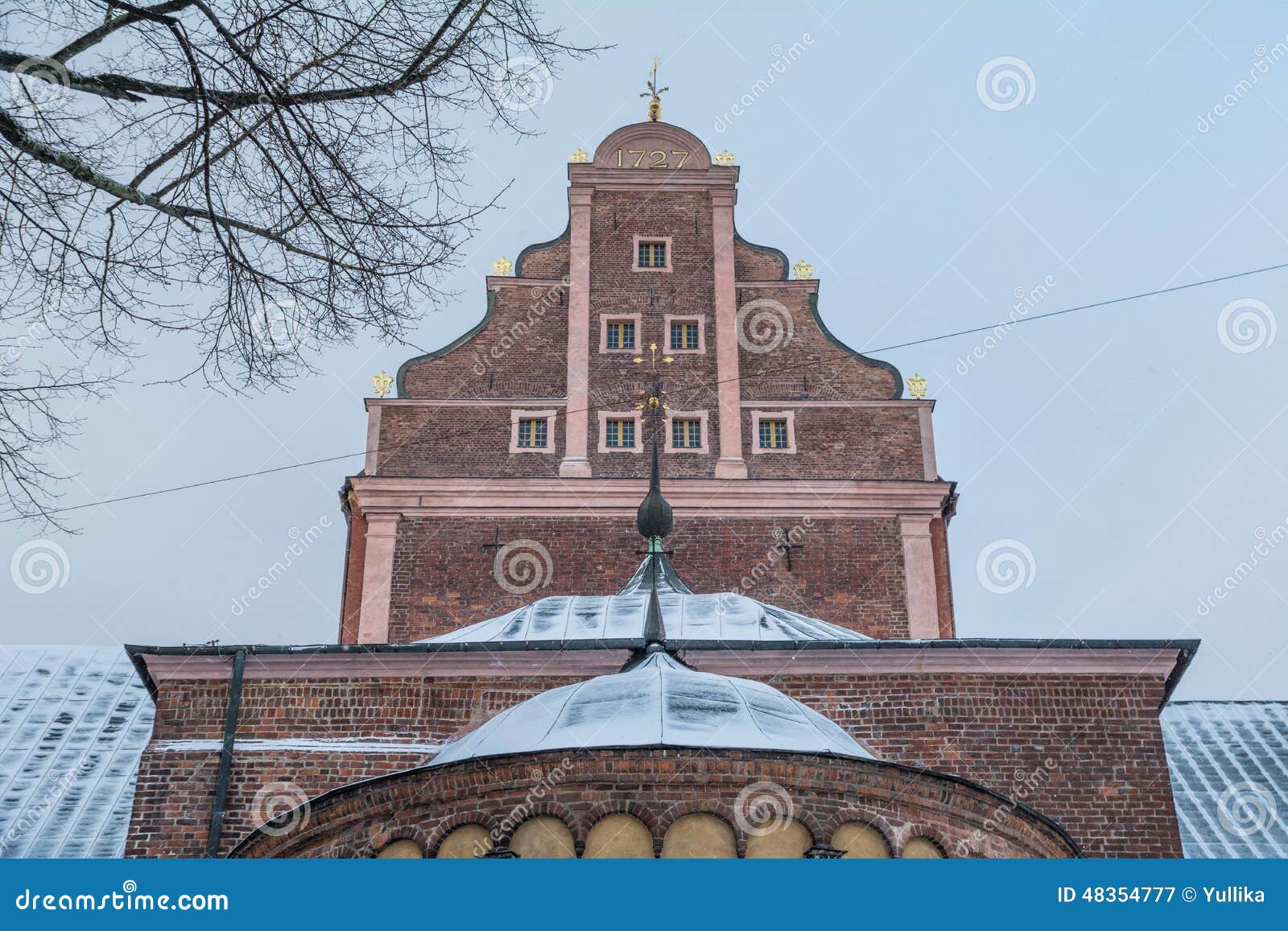 Dome Cathedral in Riga stock image. Image of church, latvia - 48354777