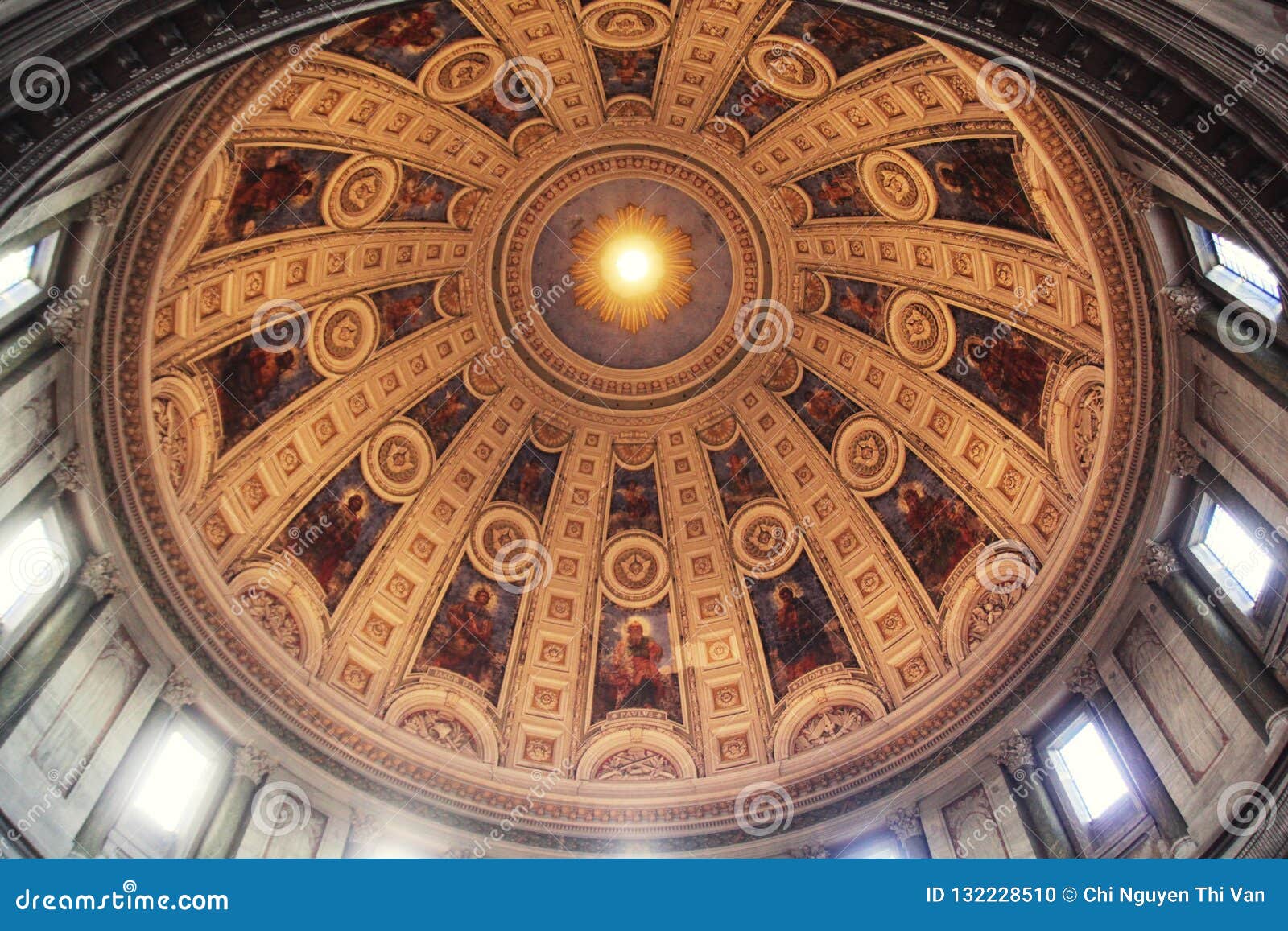 Dome of the church stock photo. Image of vinpearl, look - 132228510
