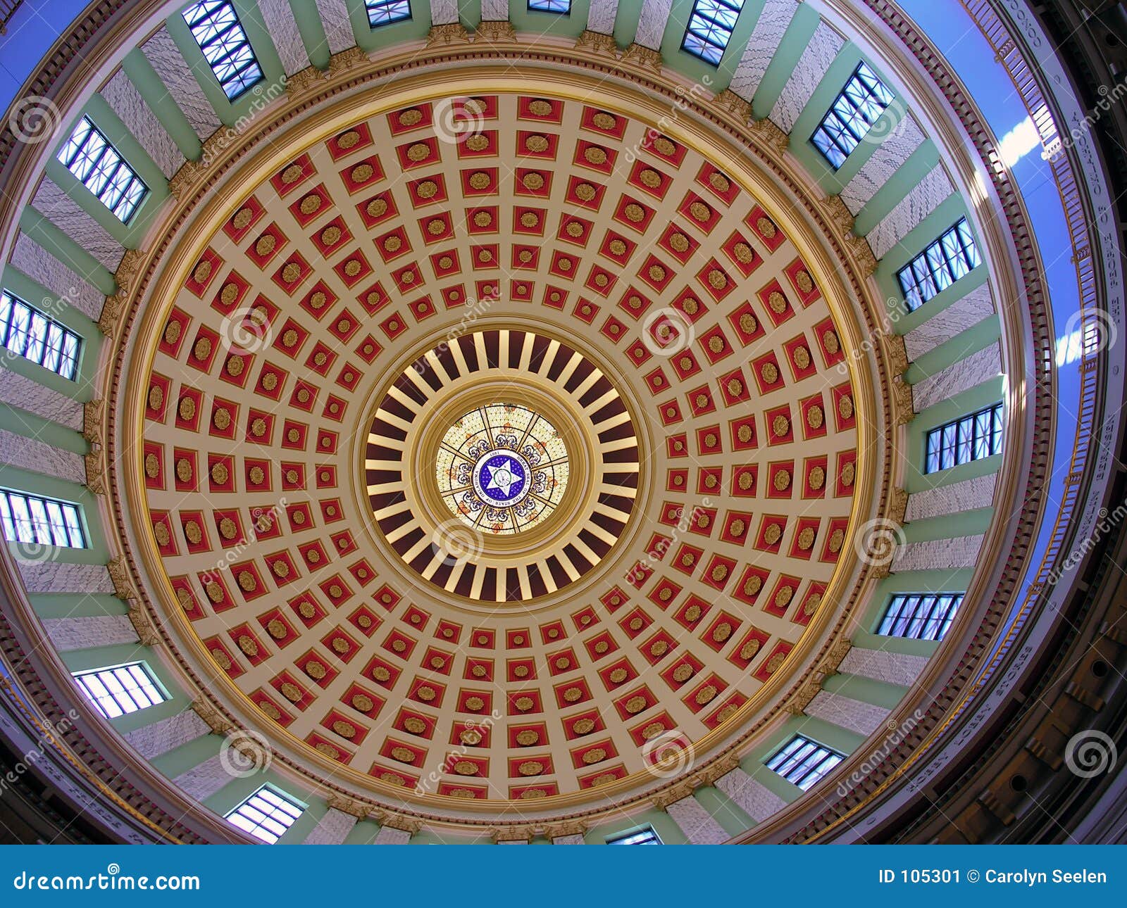 Dome Detail stock image. Image of building, dome, interior - 105301
