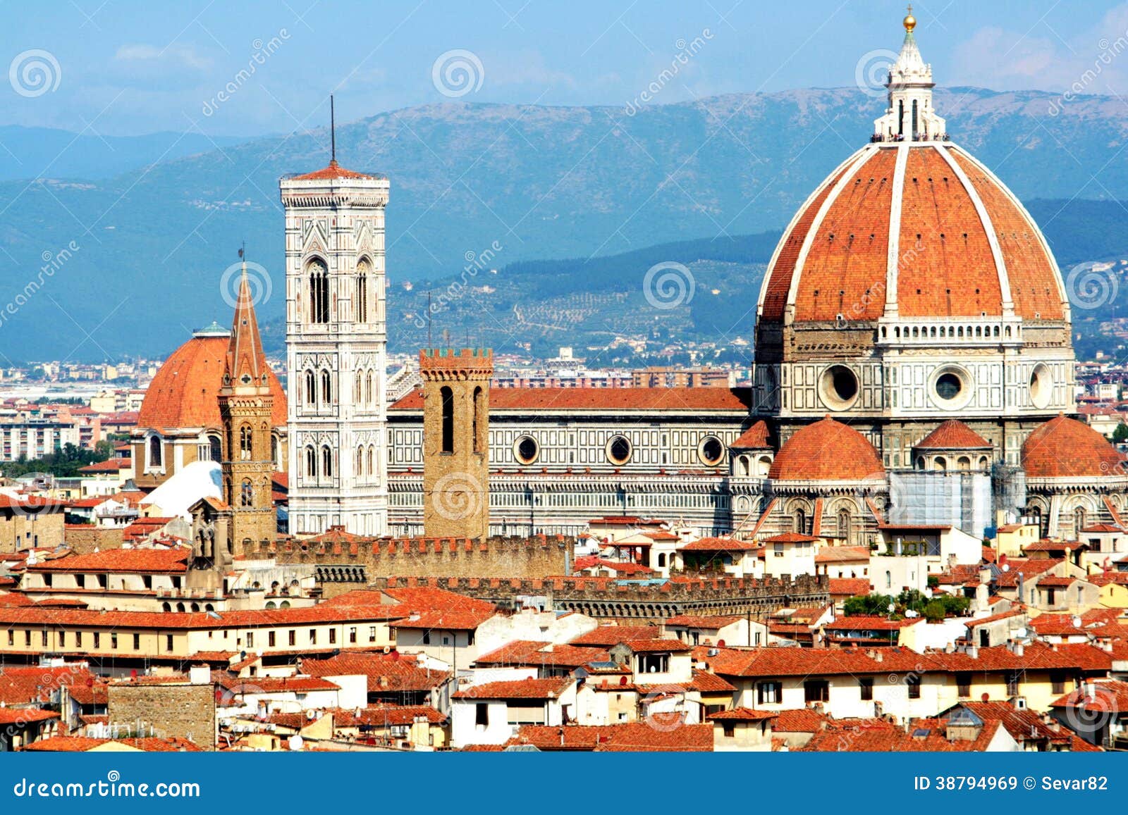 The Dome of Florence Cathedral Stock Image - Image of view, city: 38794969