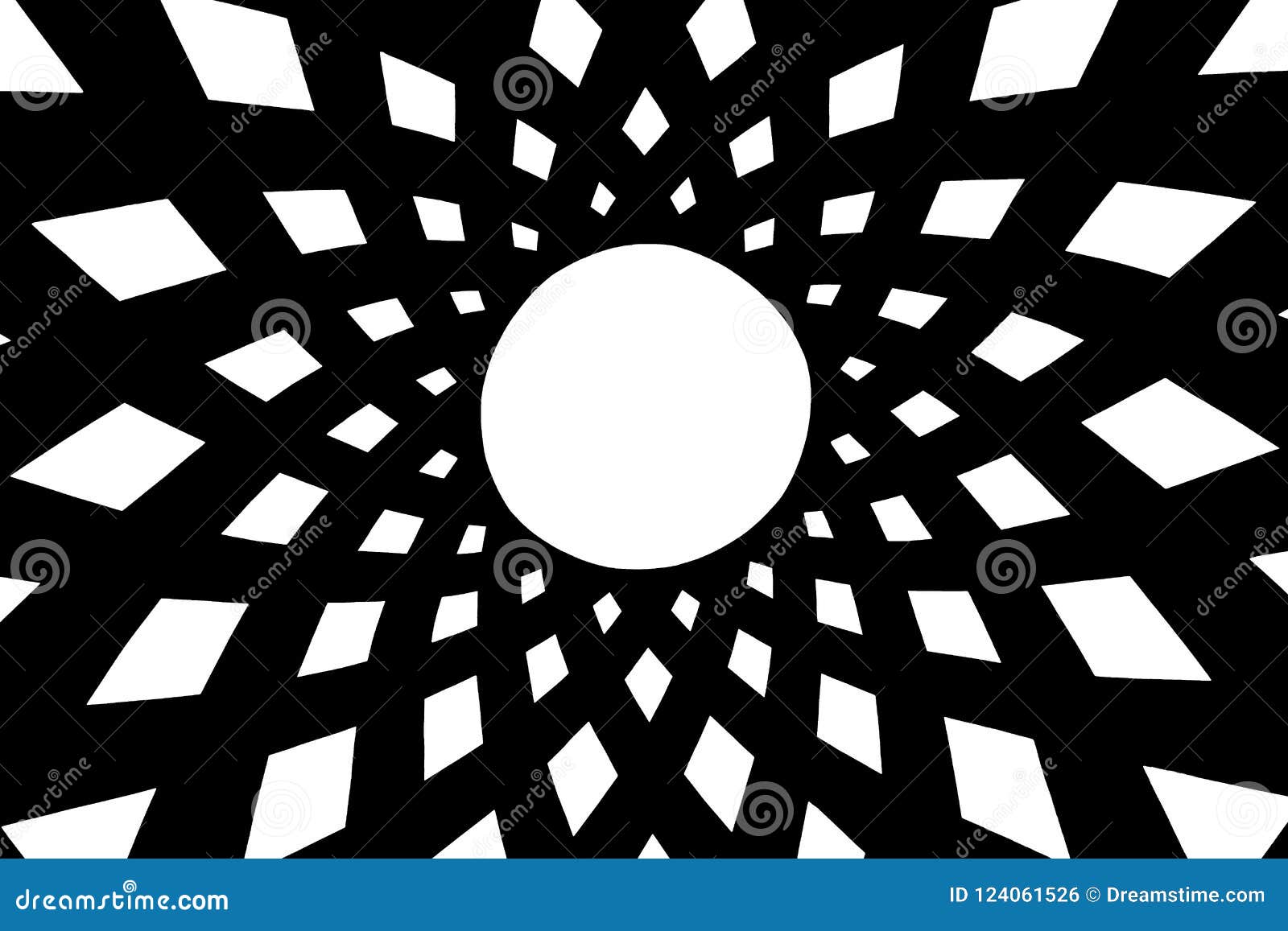 The dome, geometric shapes stock illustration. Illustration of cloudy ...