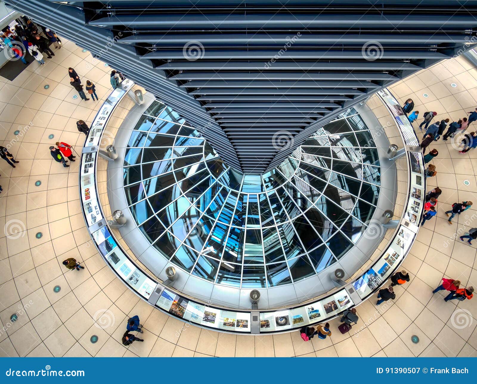 Dome on the German Parliament Reichstag in Berlin Editorial Photography ...