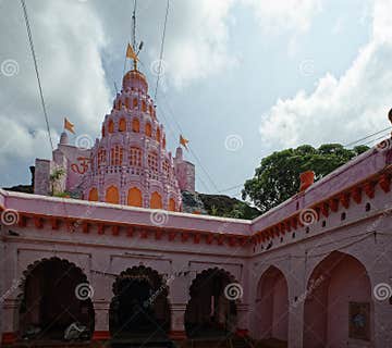 Dome of Goddess Matsyodari Devi Temple at Ambad Jalna Editorial ...