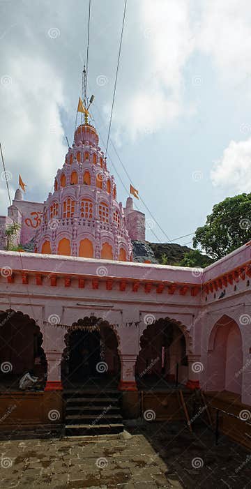Dome of Goddess Matsyodari Devi Temple at Ambad Jalna Editorial ...