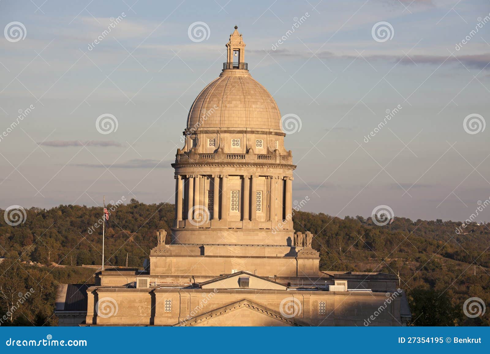 Dome of Kentucky State Capitol Building Stock Image - Image of building ...