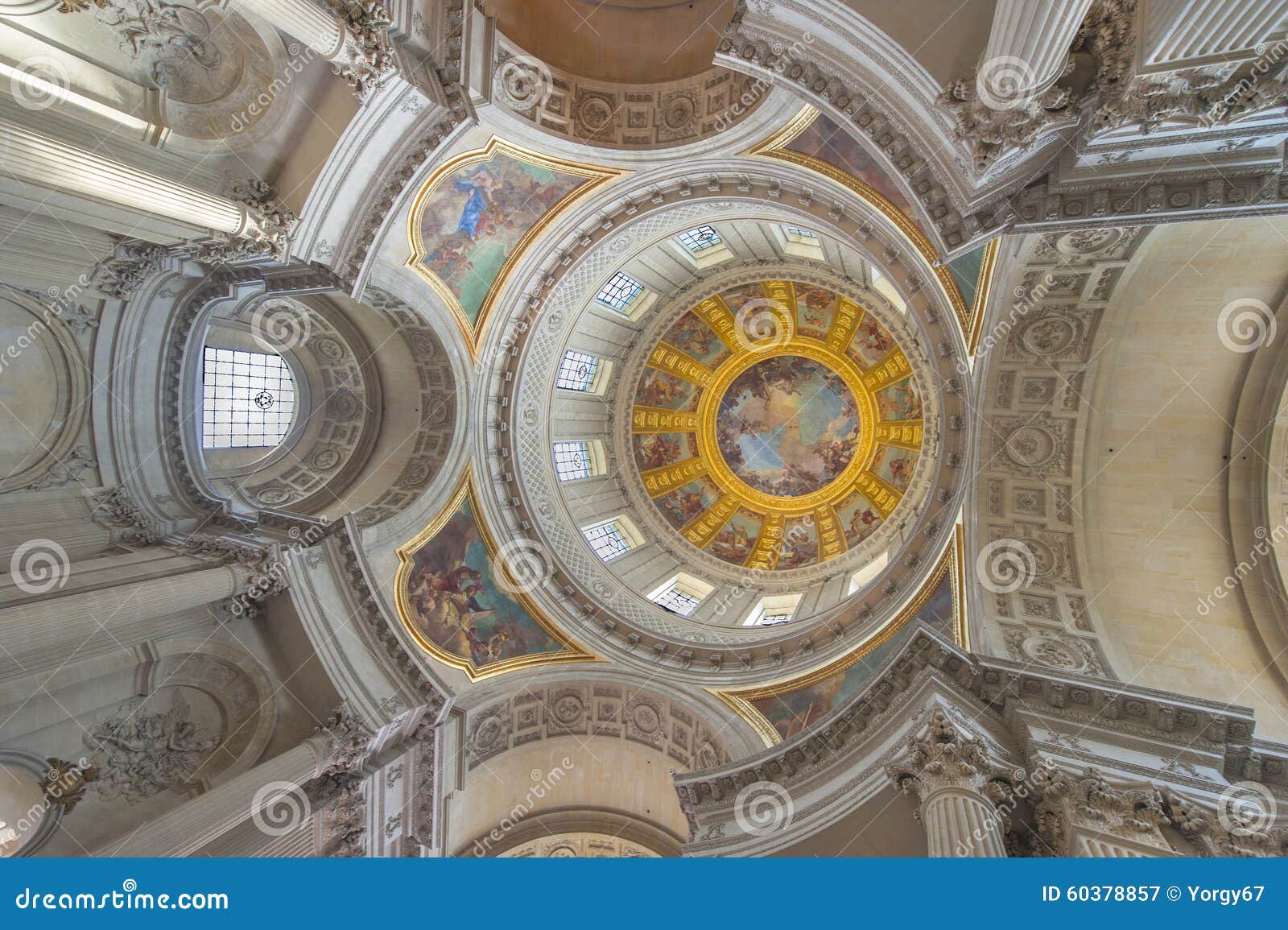 The Dome of les Invalides editorial photography. Image of invalides ...