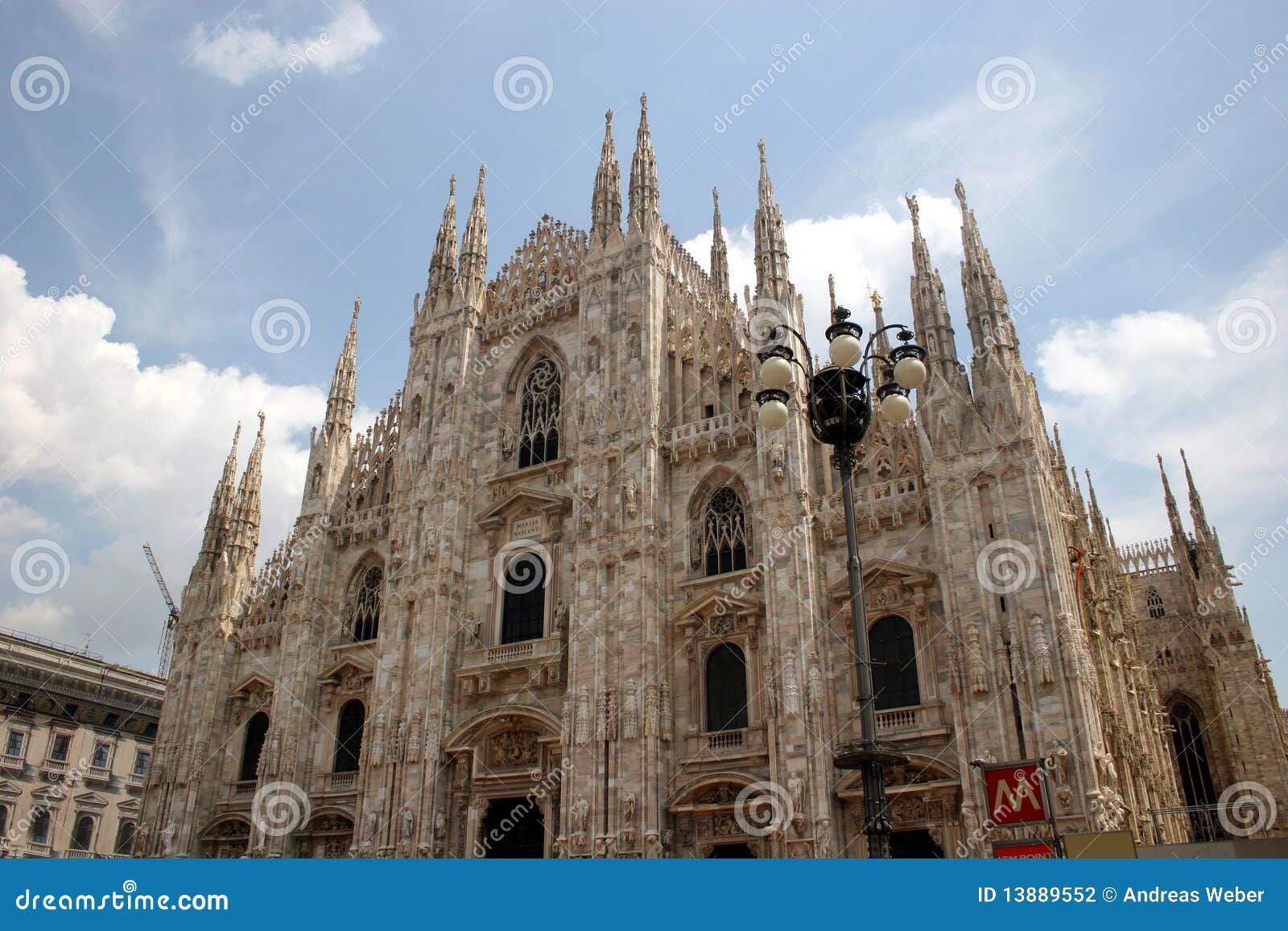 Dome of Milan stock photo. Image of medieval, milan, culture - 13889552