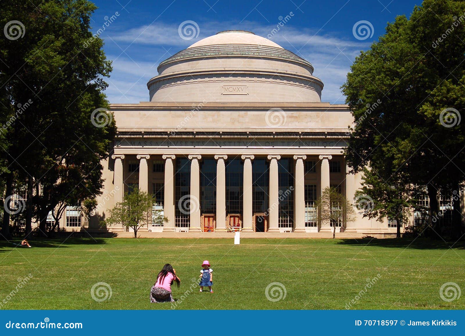 The Dome on the MIT Campus editorial photography. Image of educational ...